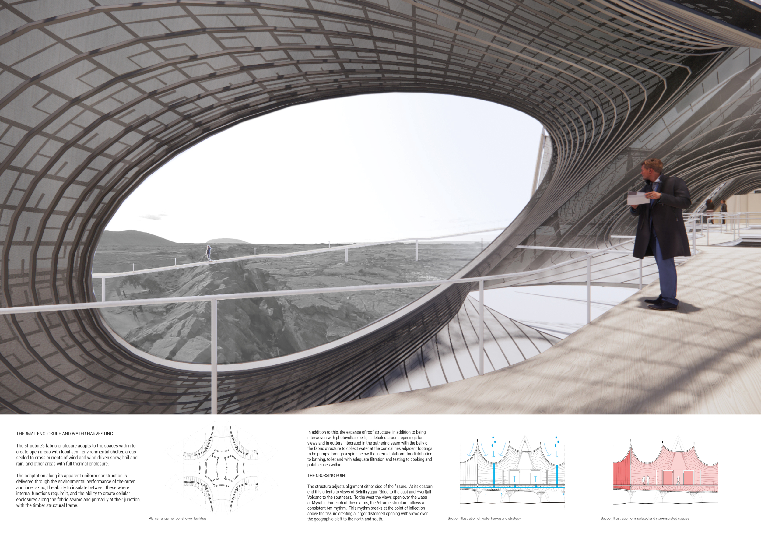 Architecture project // Woven Membrane Structures Integrating Glulam ...
