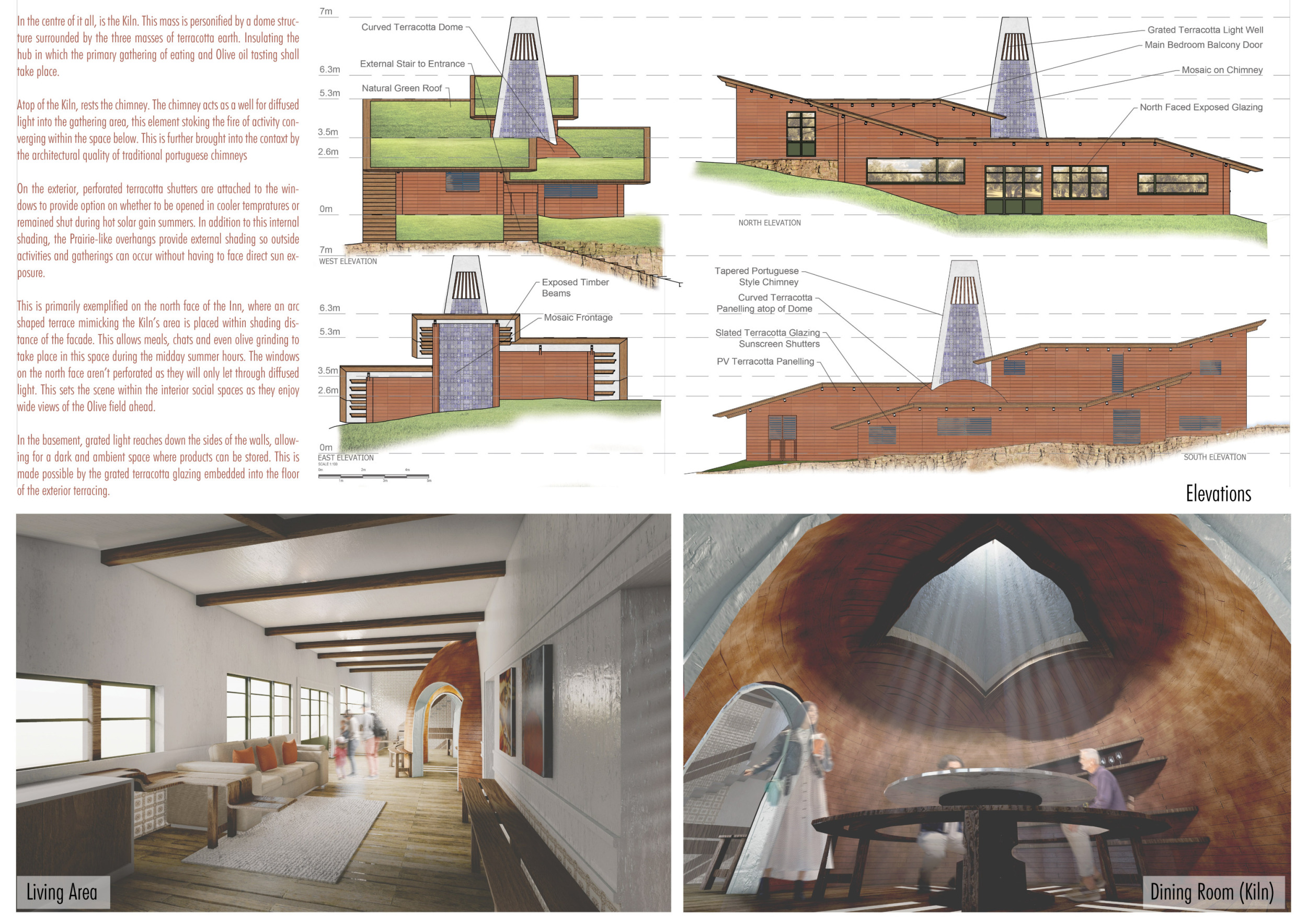 Architecture project // Terracotta Panels and Local Timber Define a ...
