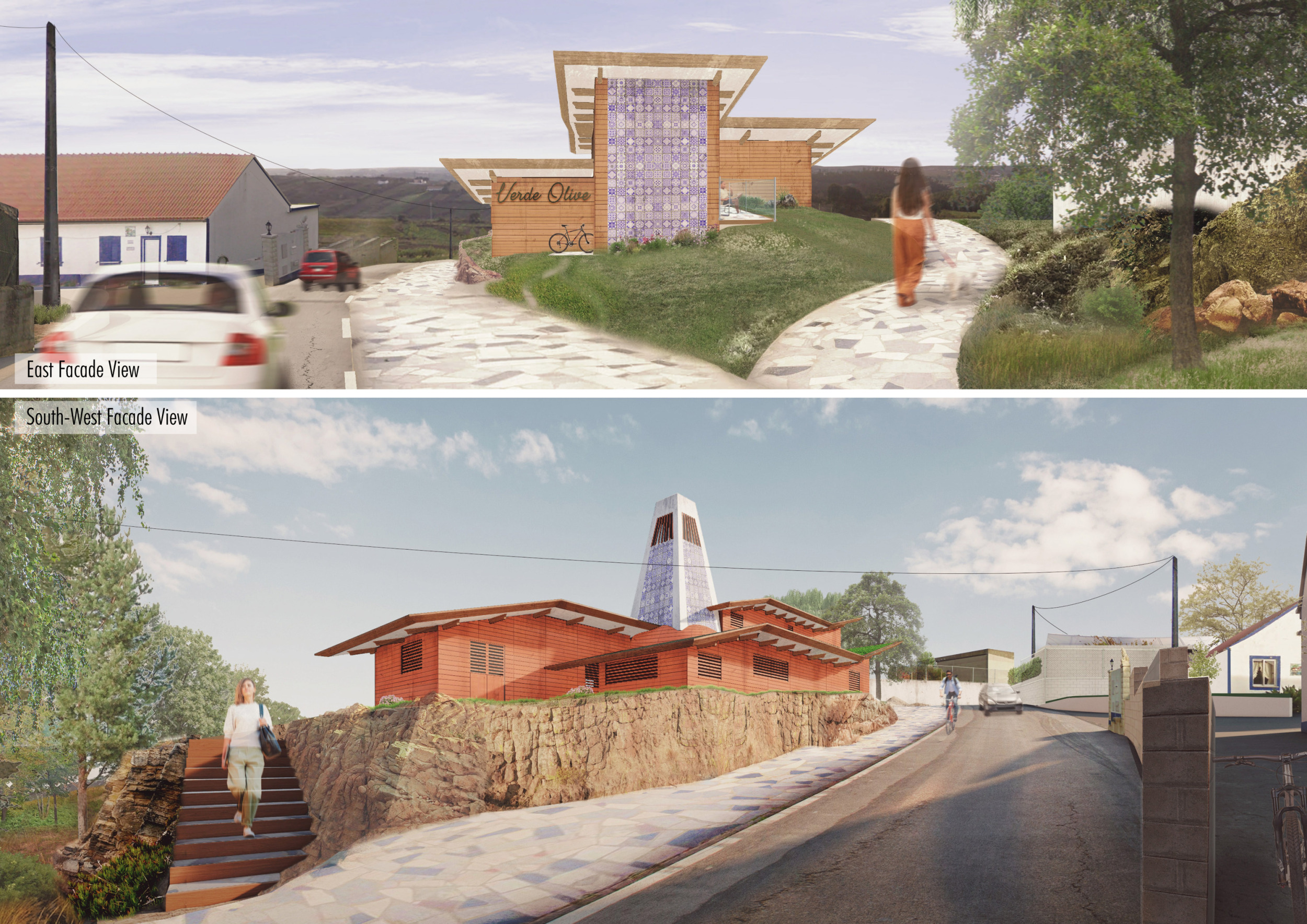 Architecture project // Terracotta Panels and Local Timber Define a ...