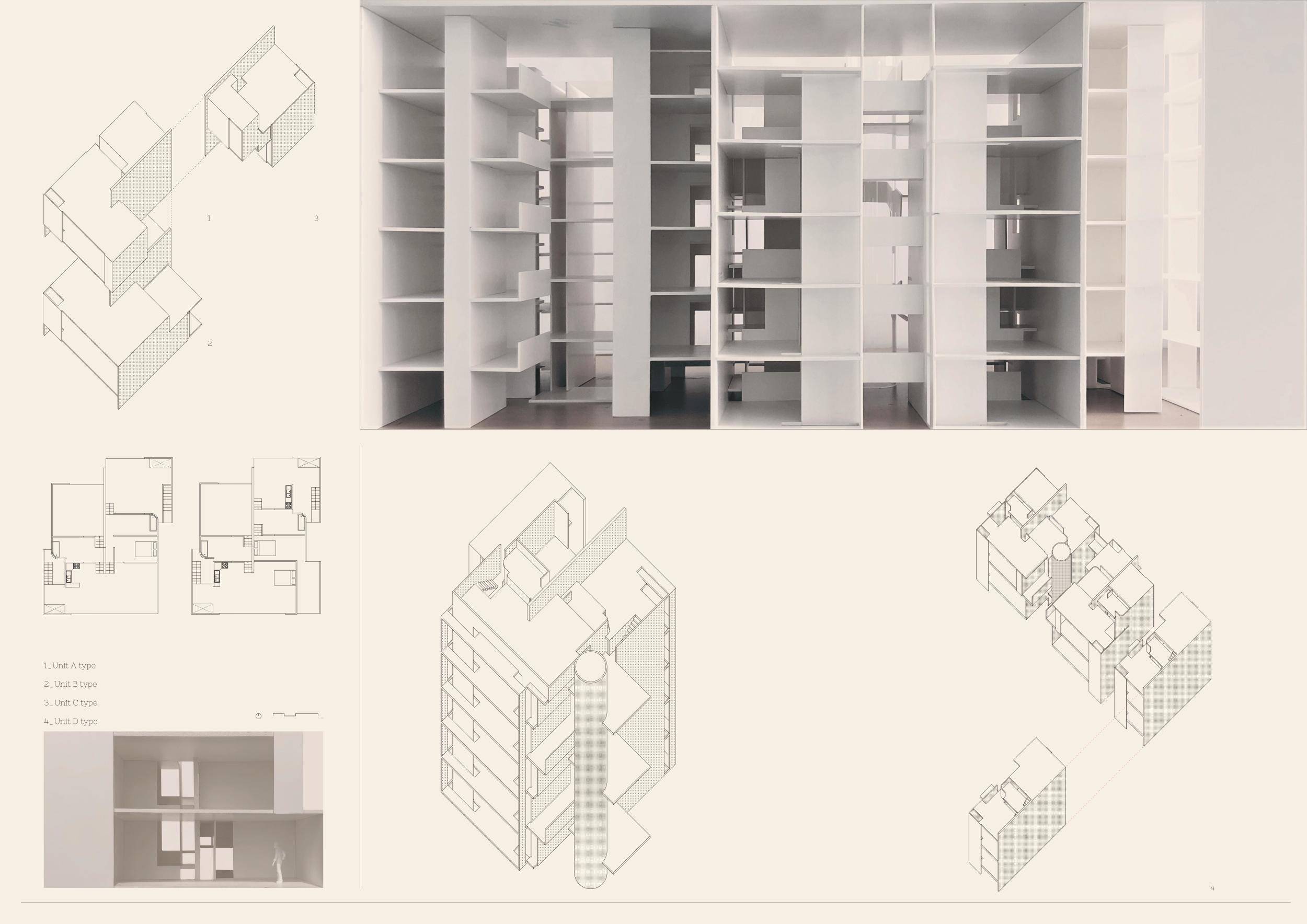 Architecture project // Floating Vertical Community Along the Han River