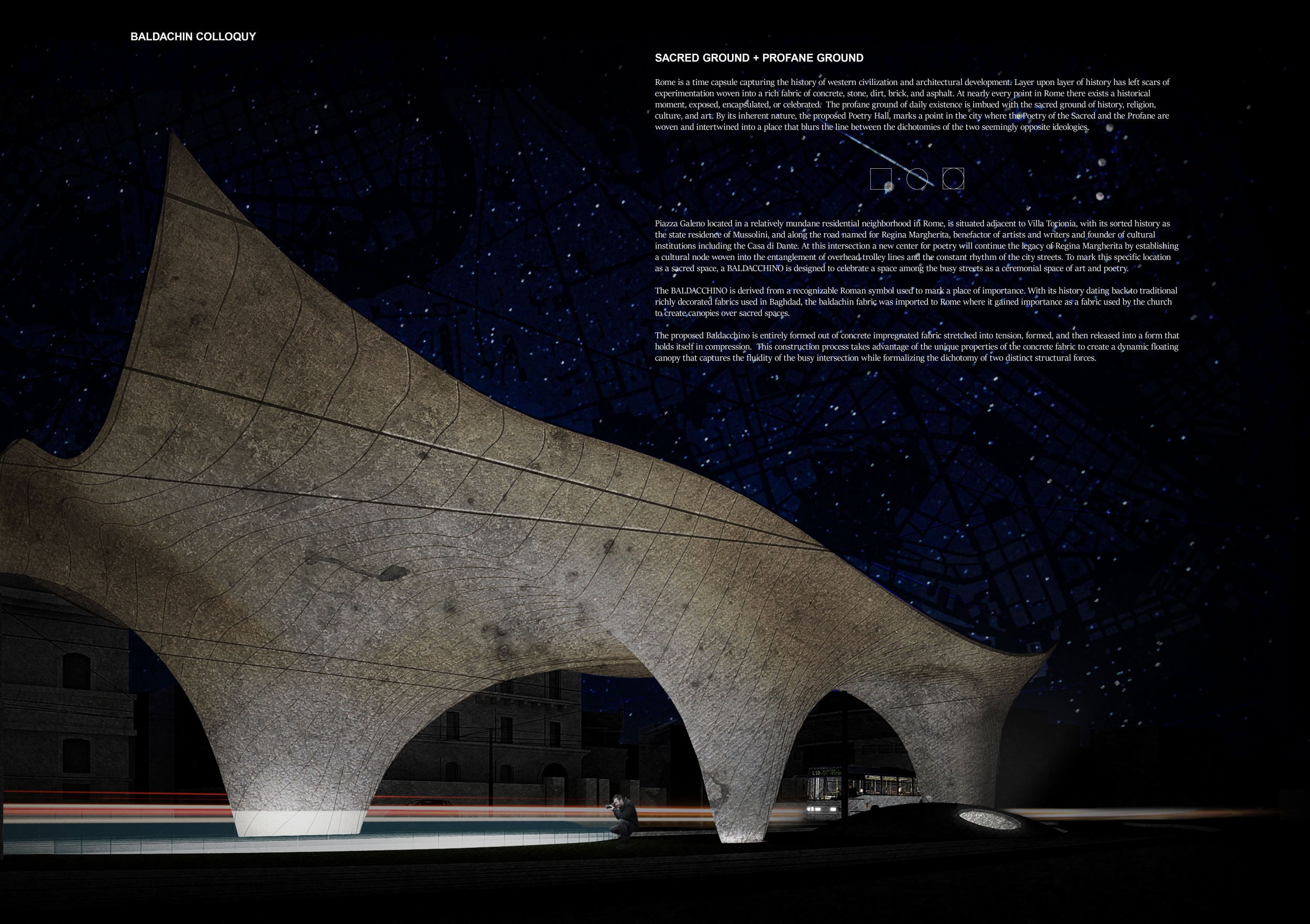 Architecture project // Fluid Concrete Canopy Embraces Natural Light ...