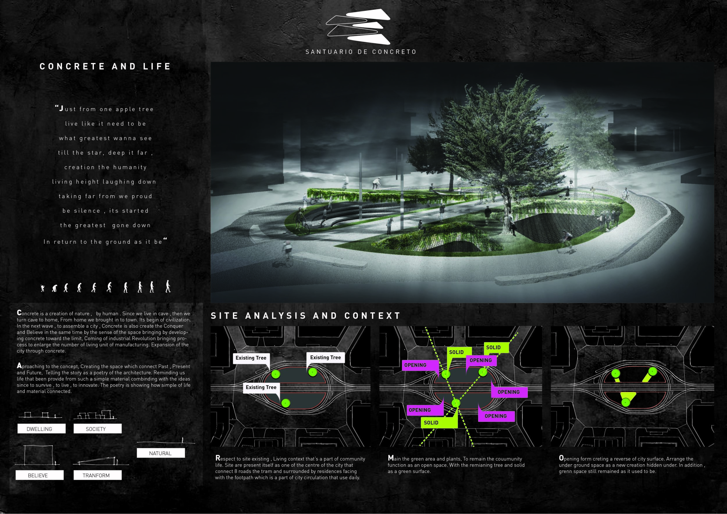 Architecture project // Water-Absorbent Concrete with Integrated ...