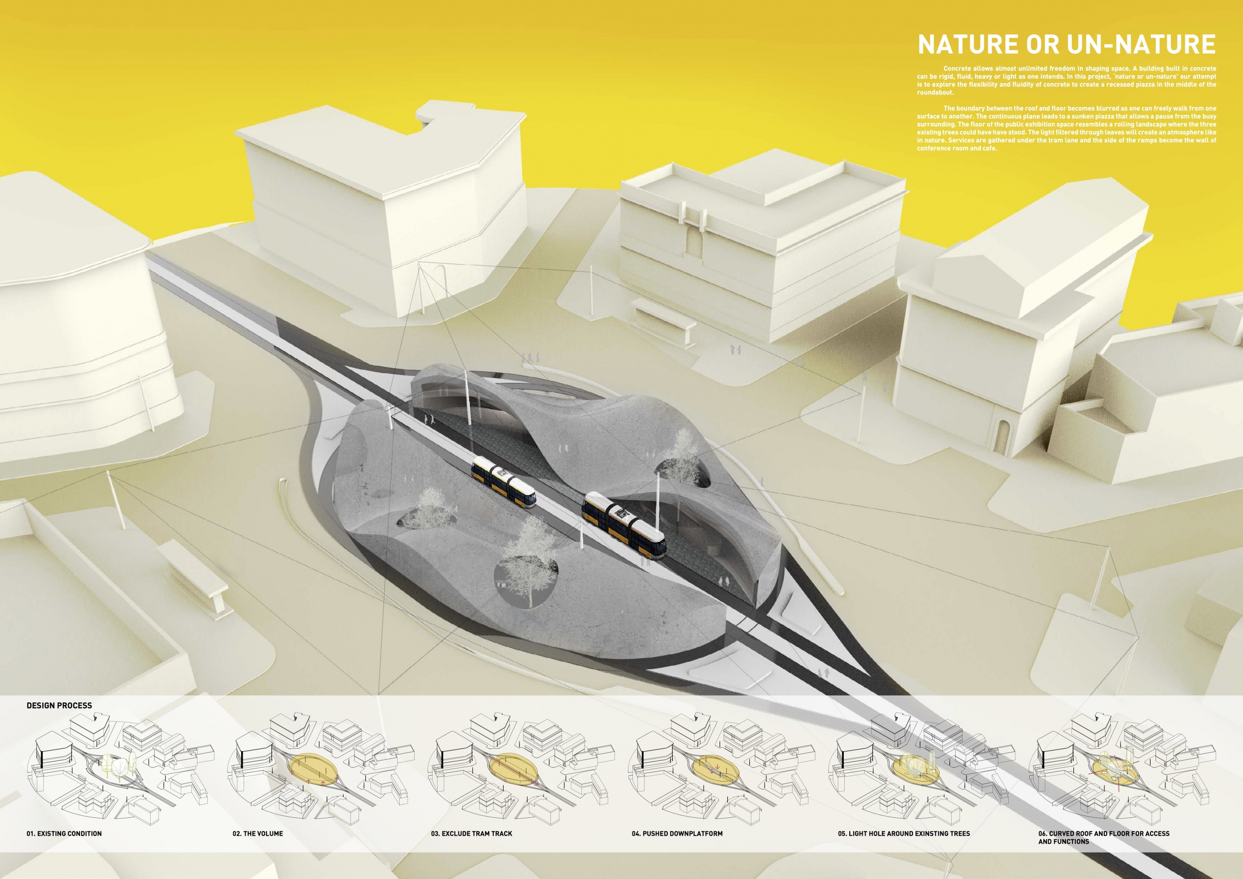 Architecture project // Flexible Inflatable Concrete Shells Melding Natural Landscapes into a ...
