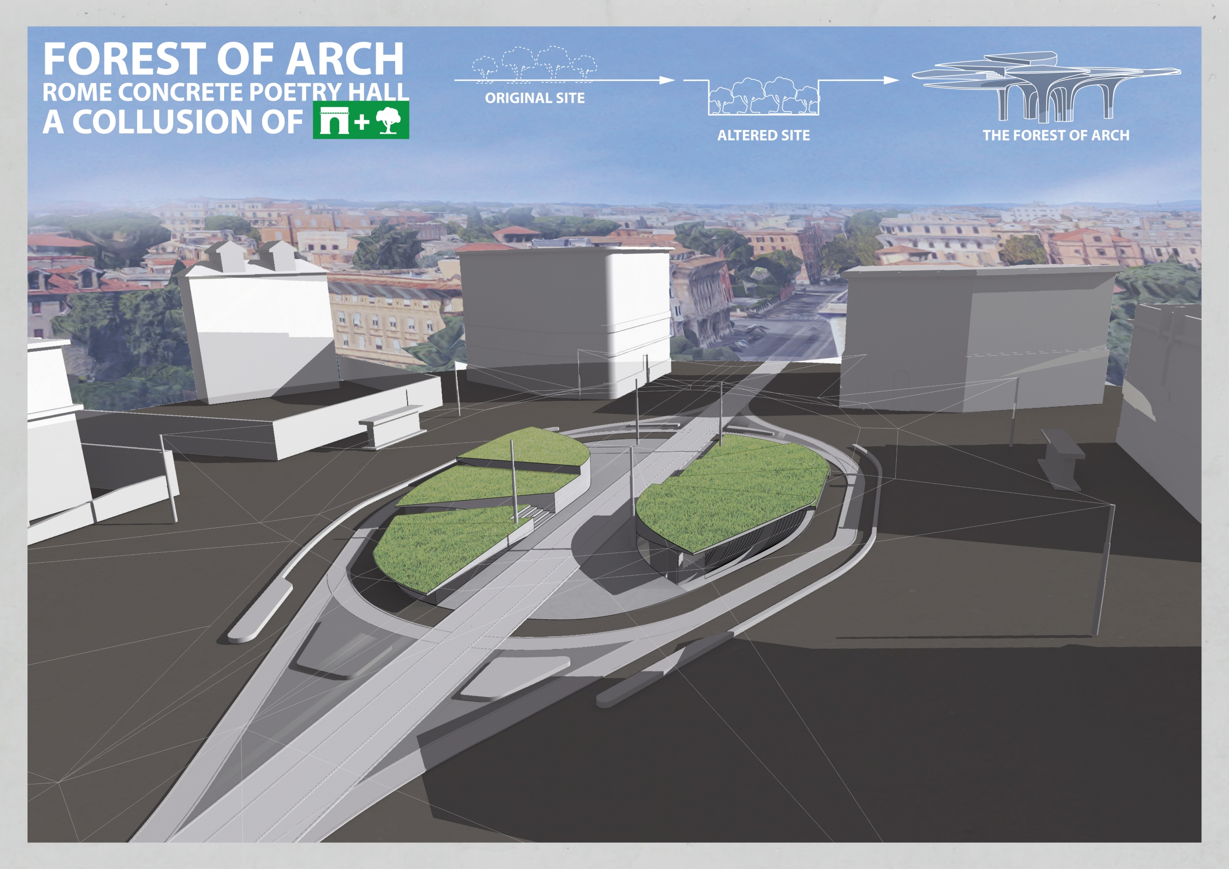 Architecture project // Green Roof Integration with Reinforced Concrete ...