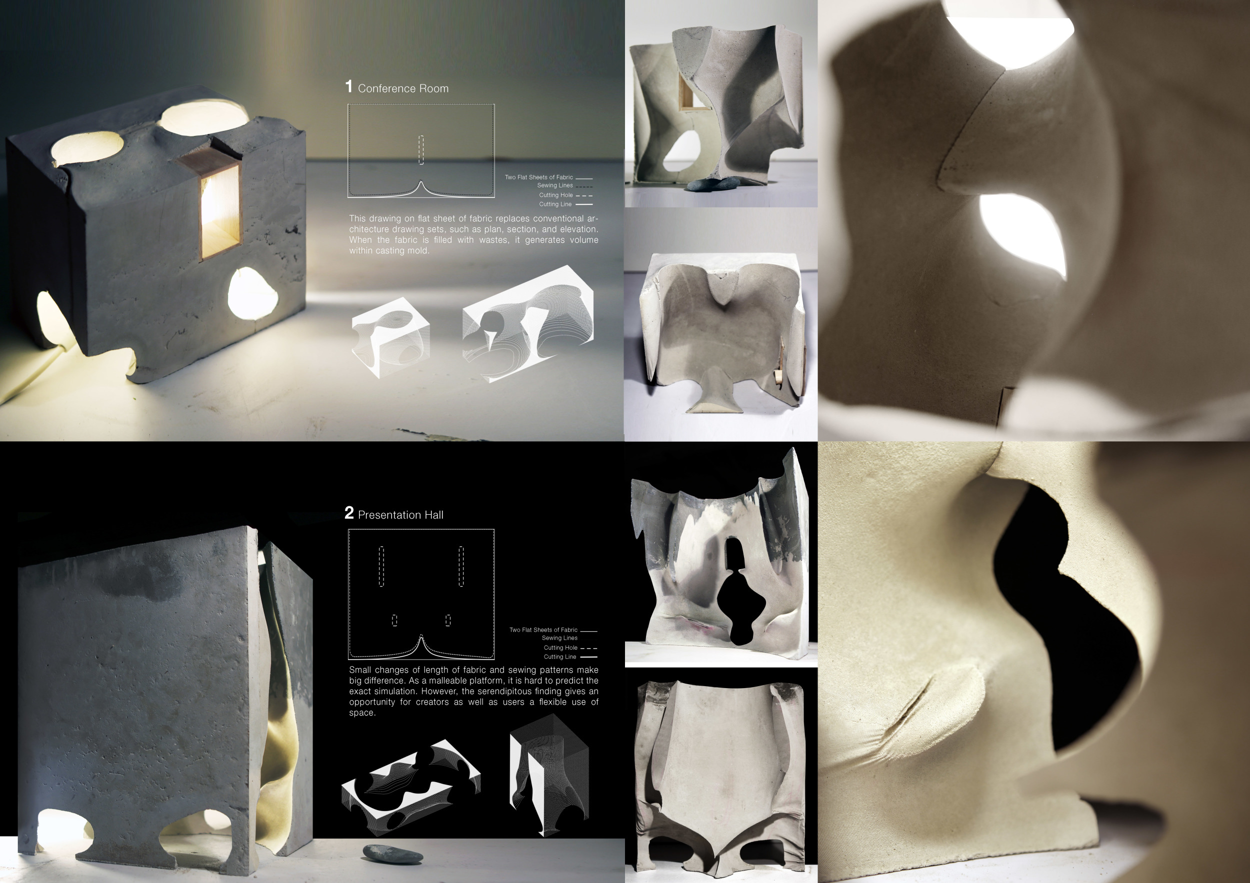 Architecture project // Malleable Concrete Structures Utilizing ...