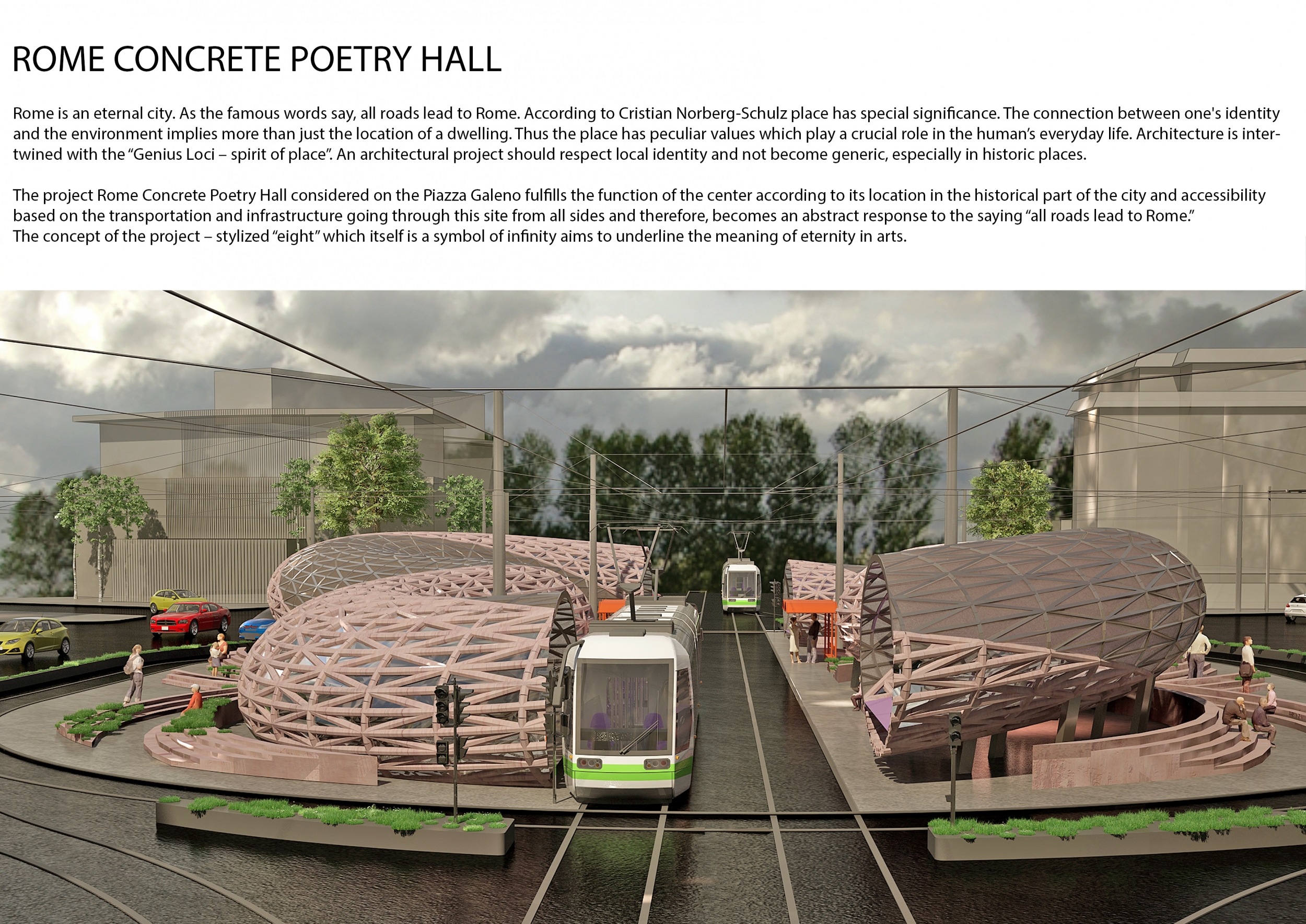 Architecture project // Translucent Concrete Structure Shaping Cultural ...