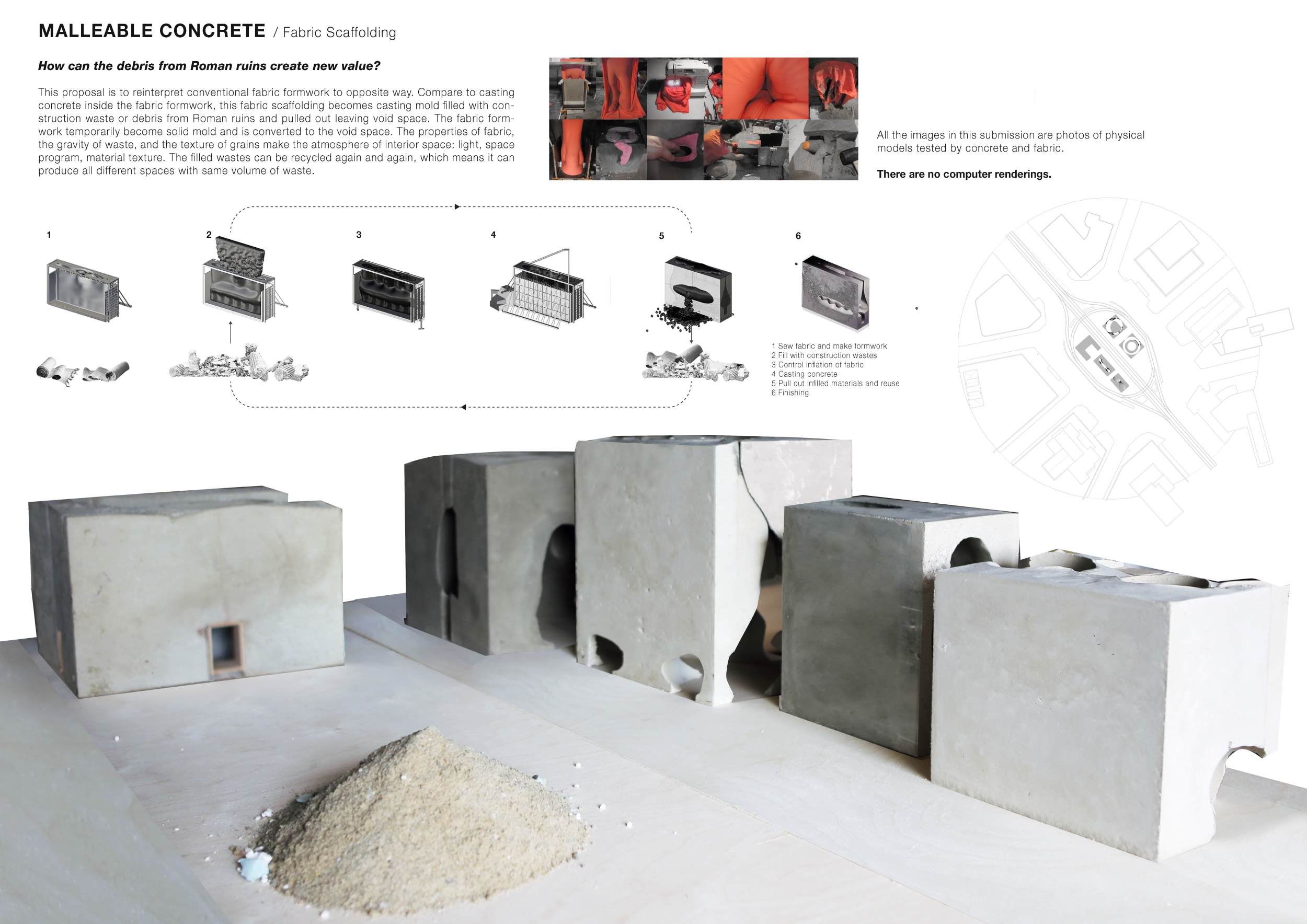 Architecture project // Malleable Concrete Structures Utilizing ...