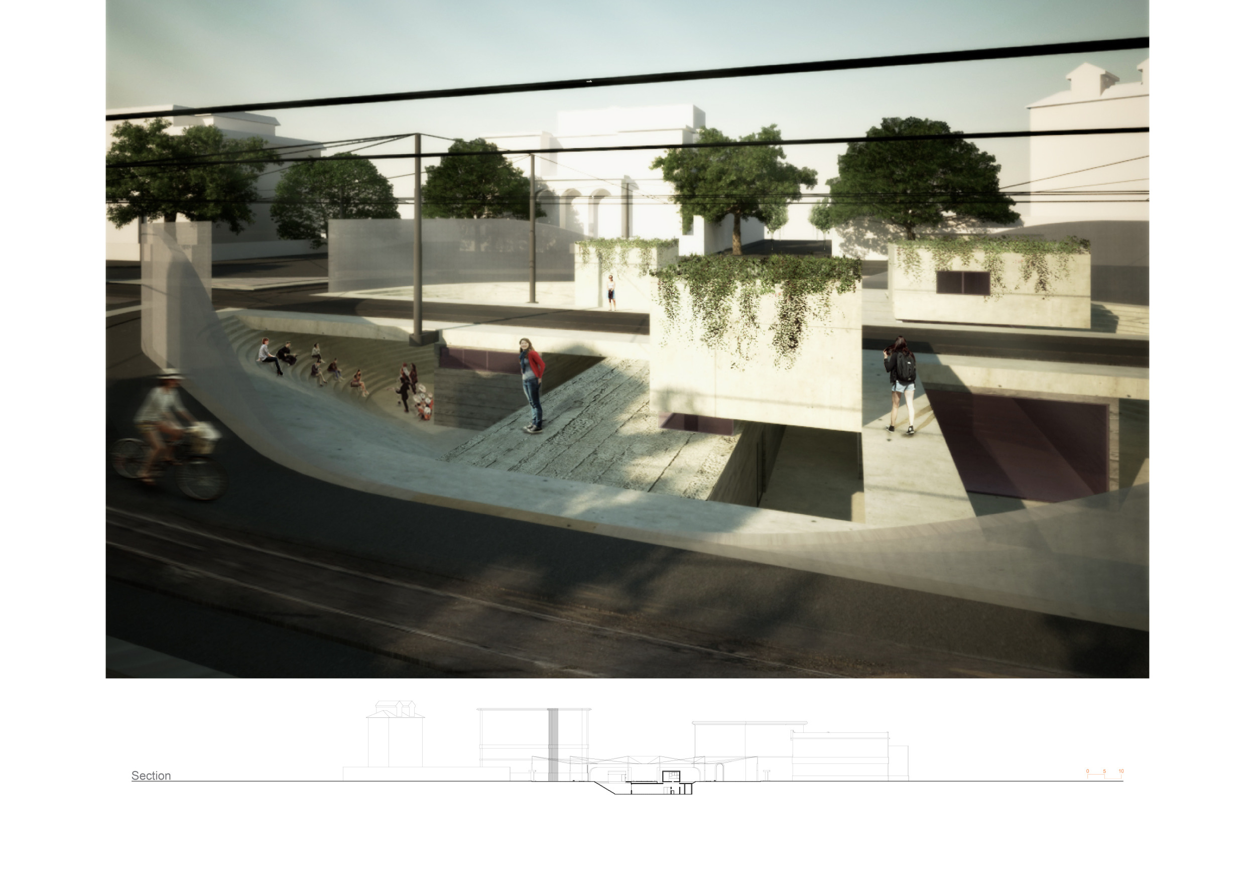 Architecture project // Air-Purifying Concrete Structure Featuring ...