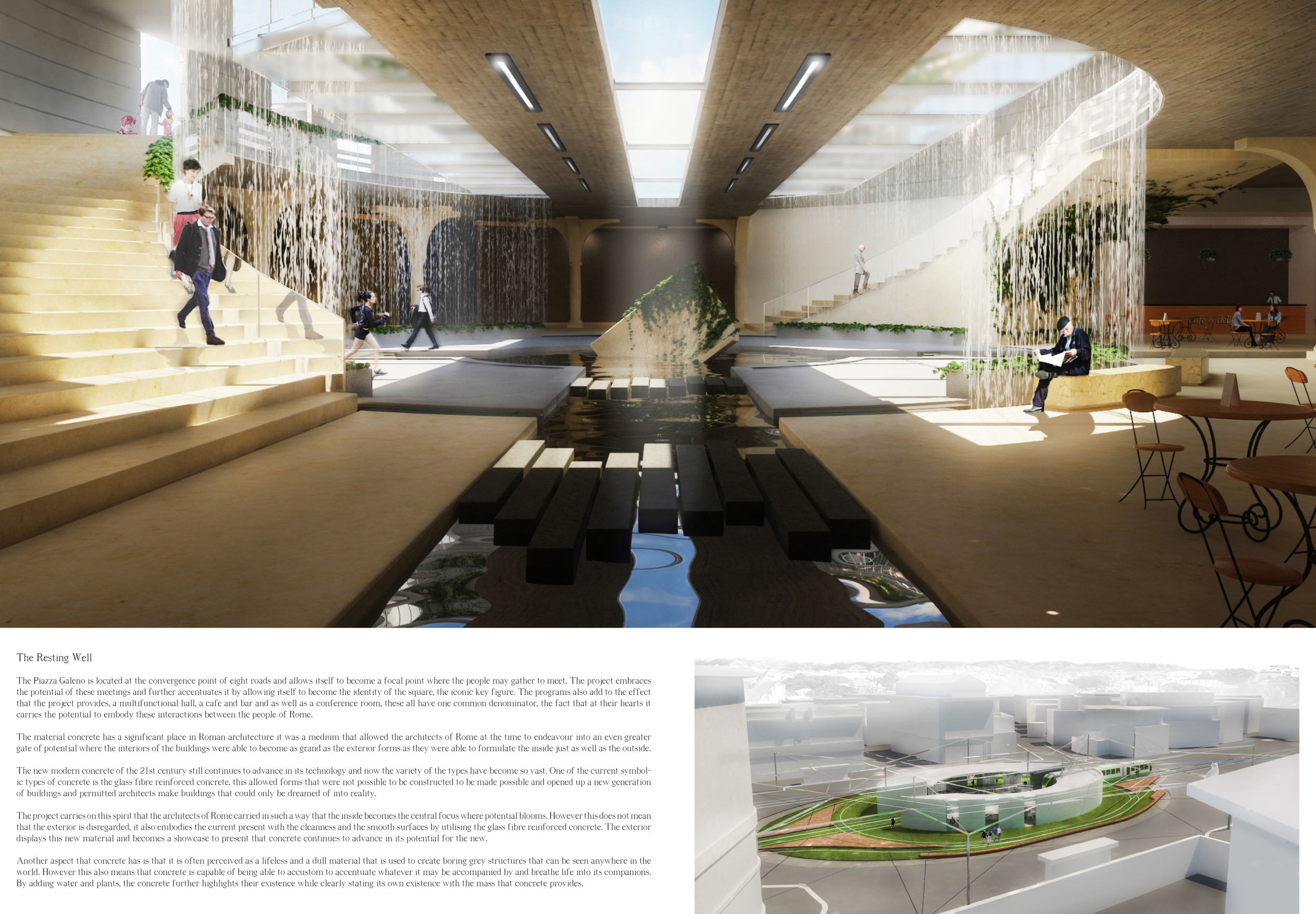 Architecture projects - reflective pools // Buildner