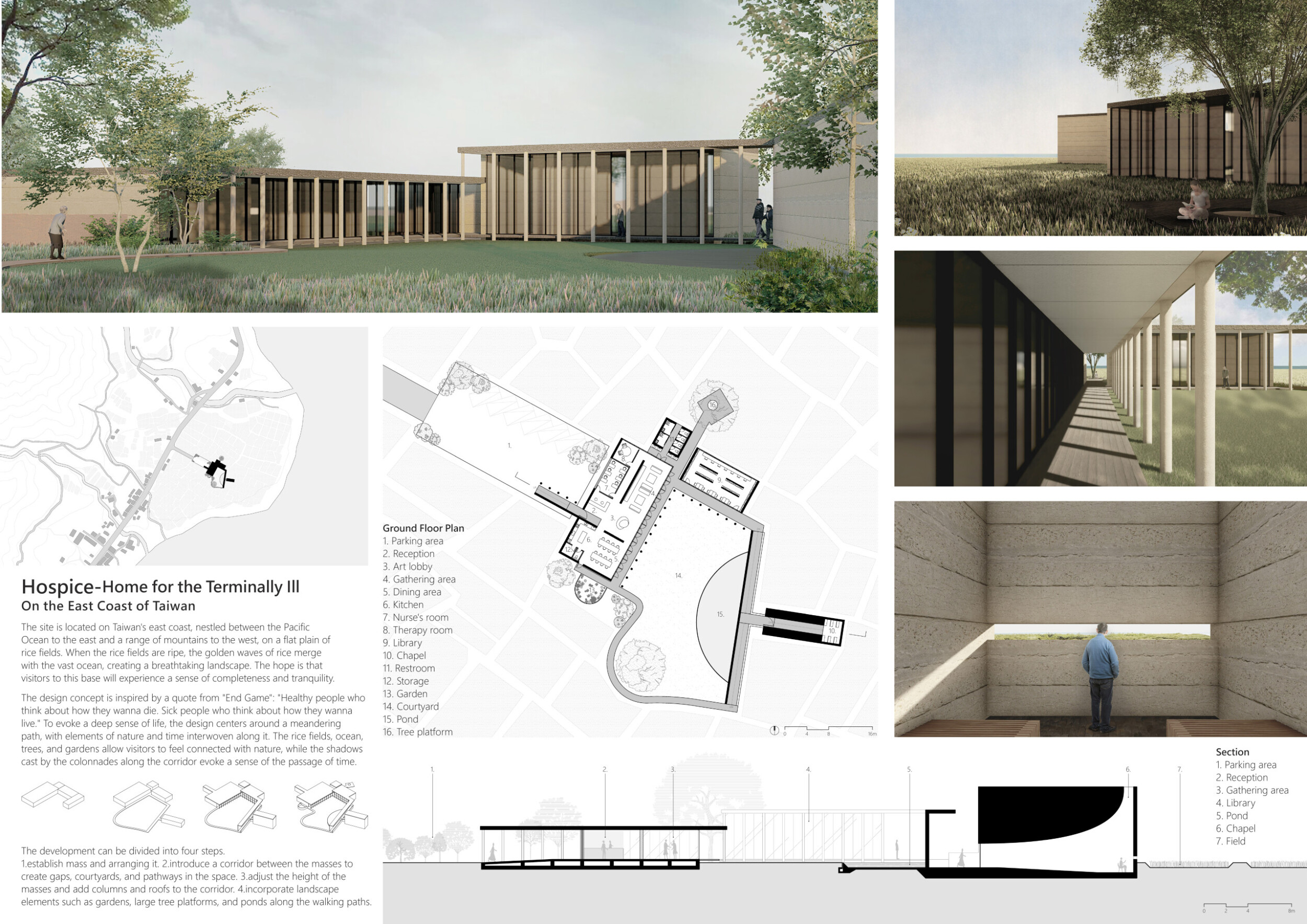 Architecture project // Healing Spaces Crafted from Natural Wood and ...