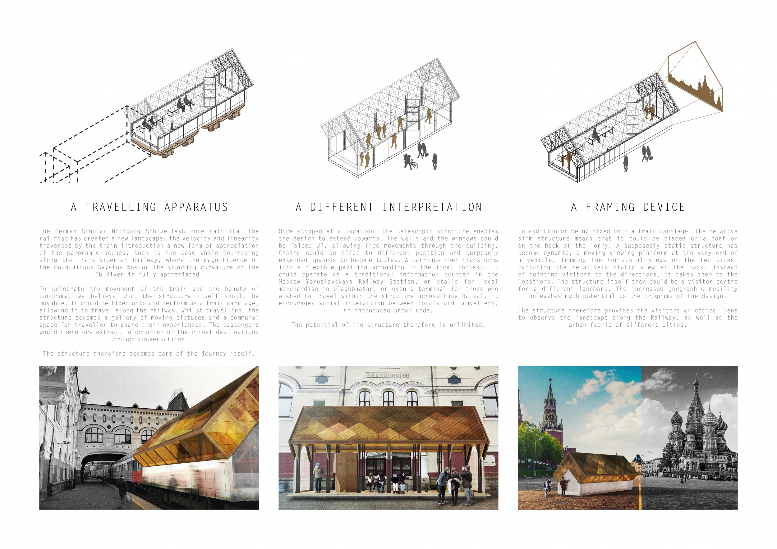 Architecture project // Telescopic Structure Featuring Cross-Laminated ...