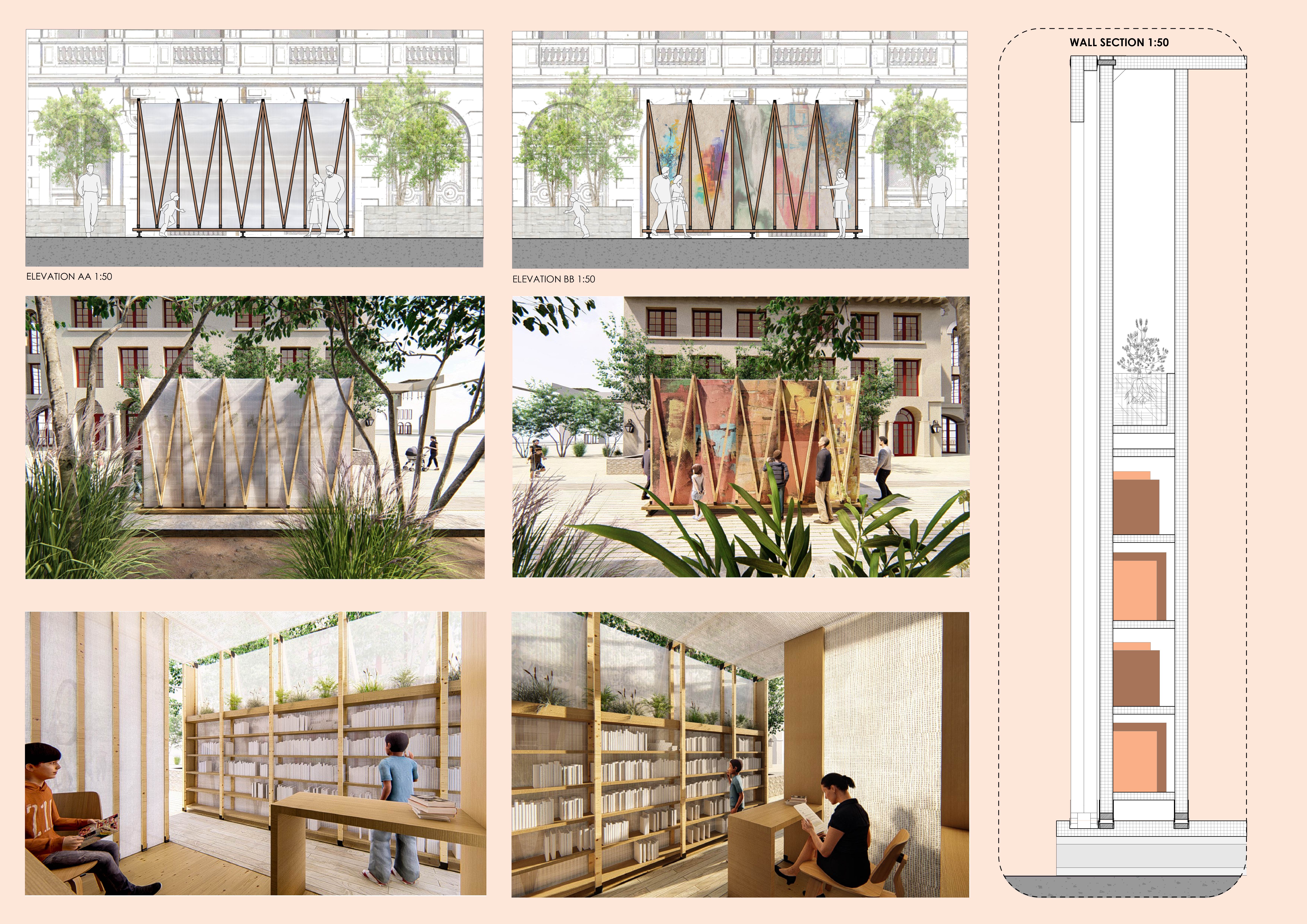 Architecture project // Polycarbonate Shelters and Community Canvas in ...