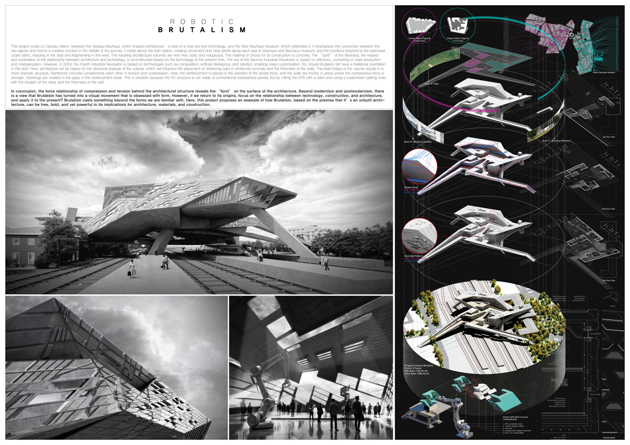 Architecture project // Robotic Fabrication with Angular Facades in ...