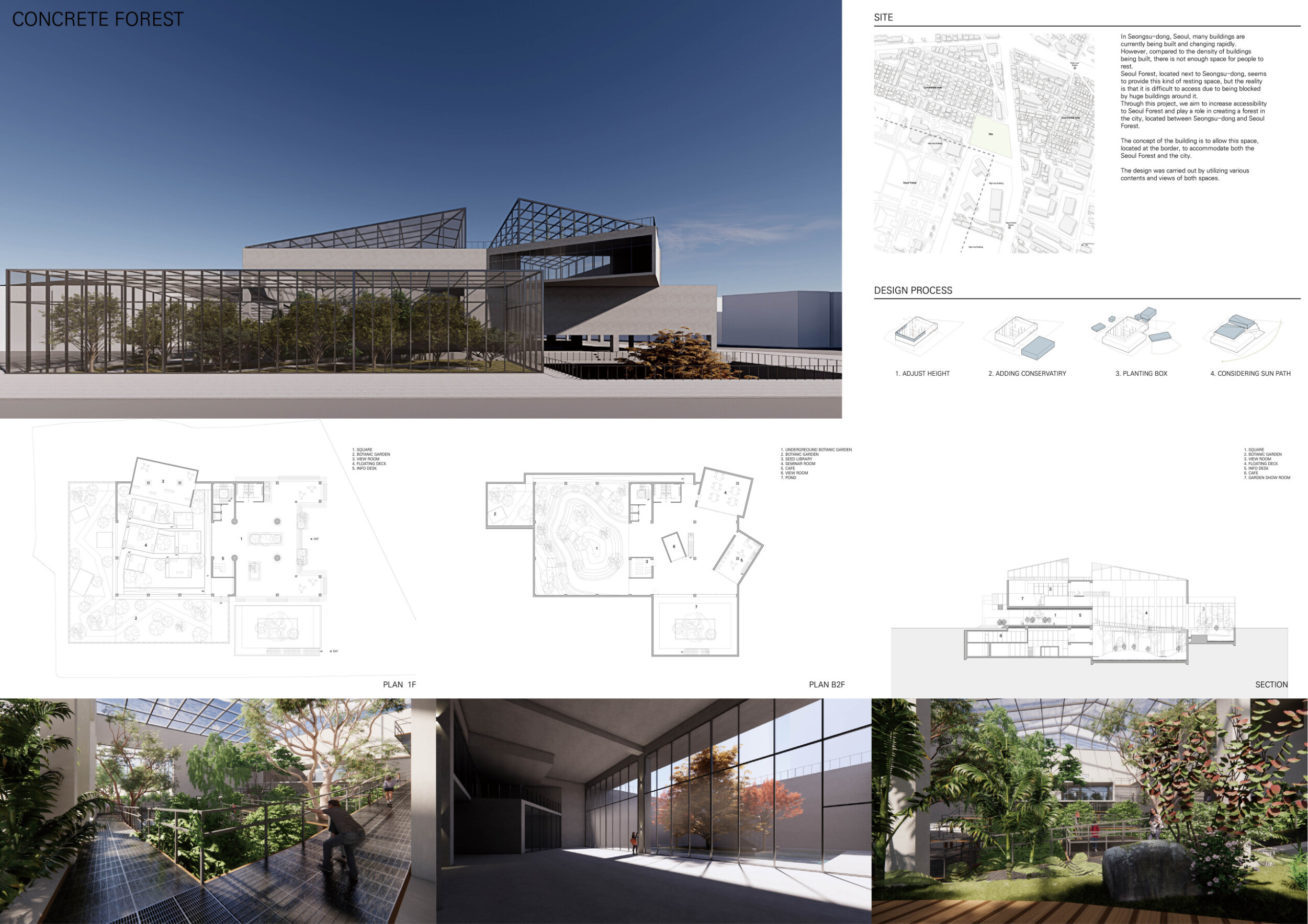 Architecture project // Integrating Vertical Gardens with Glazed ...