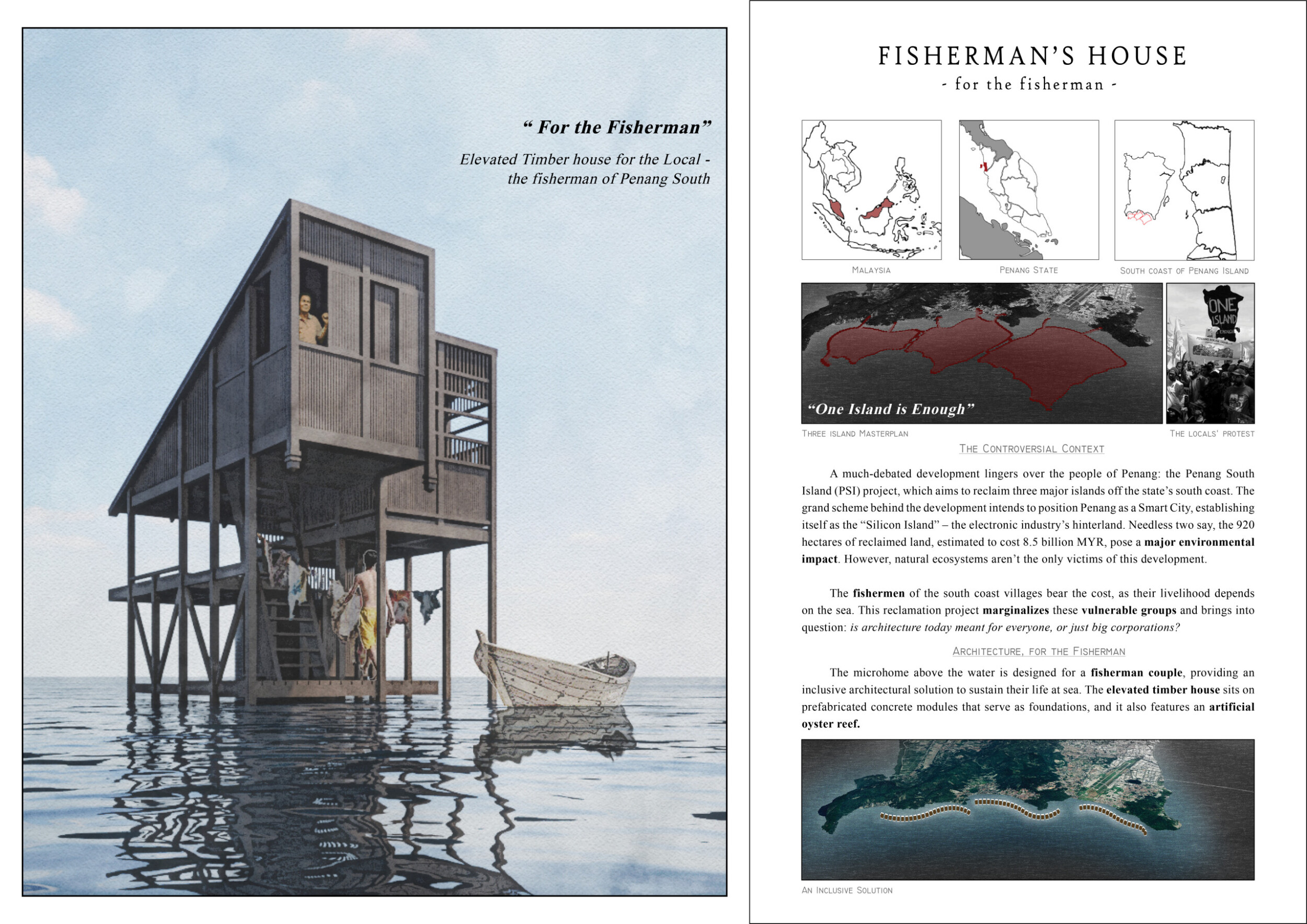 Architecture projects - fishing // Buildner