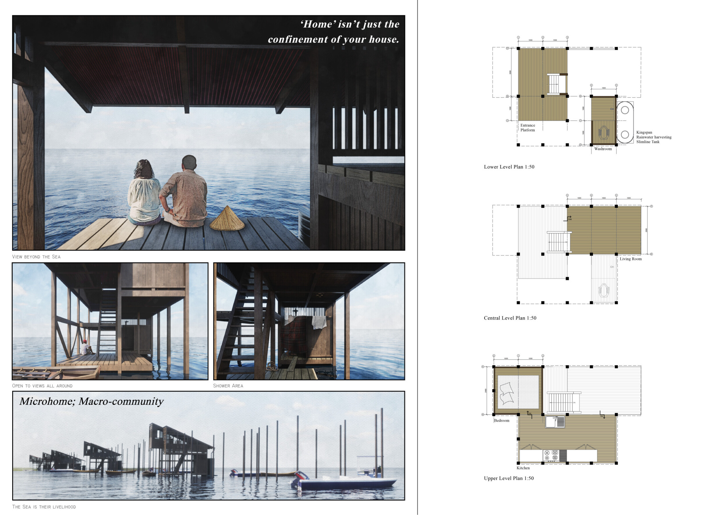 Architecture projects - fishing // Buildner