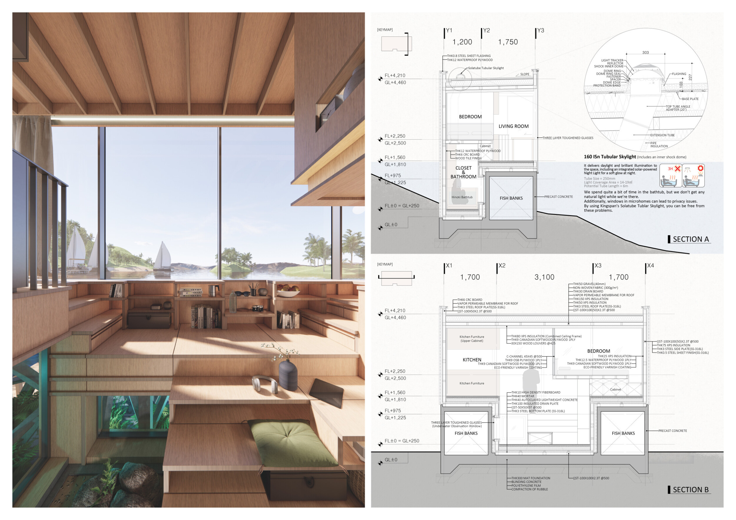 Architecture project // Elevated Living Spaces with Precast Concrete ...