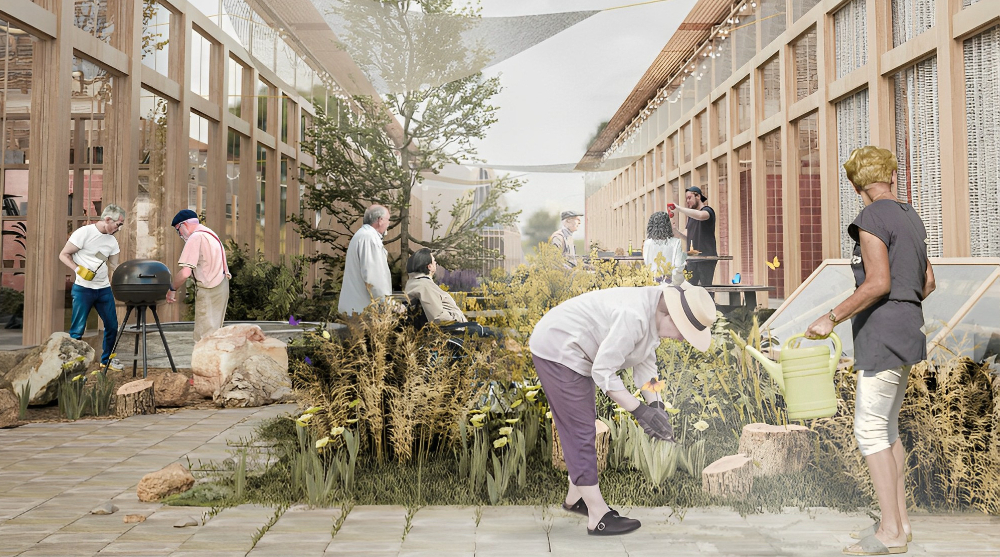 Hospice - Home for the Terminally ill #3 competition Honorable mention ...