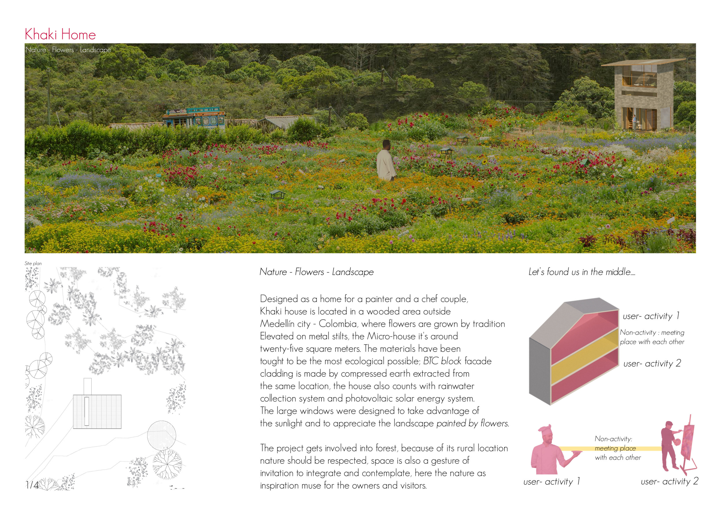 Architecture projects - painted // Buildner