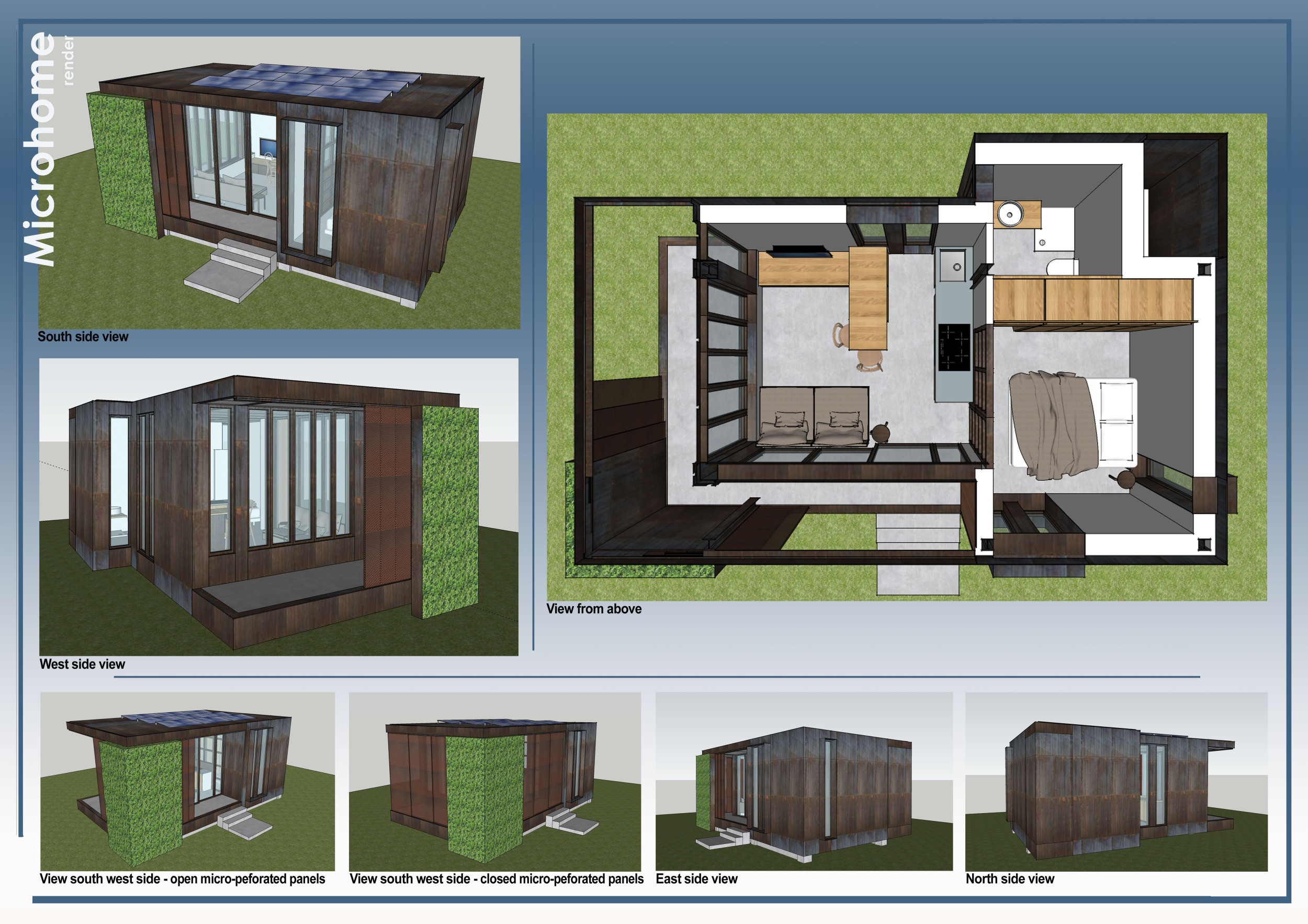 Architecture project // Vertical Green Systems and Cellular Concrete in ...