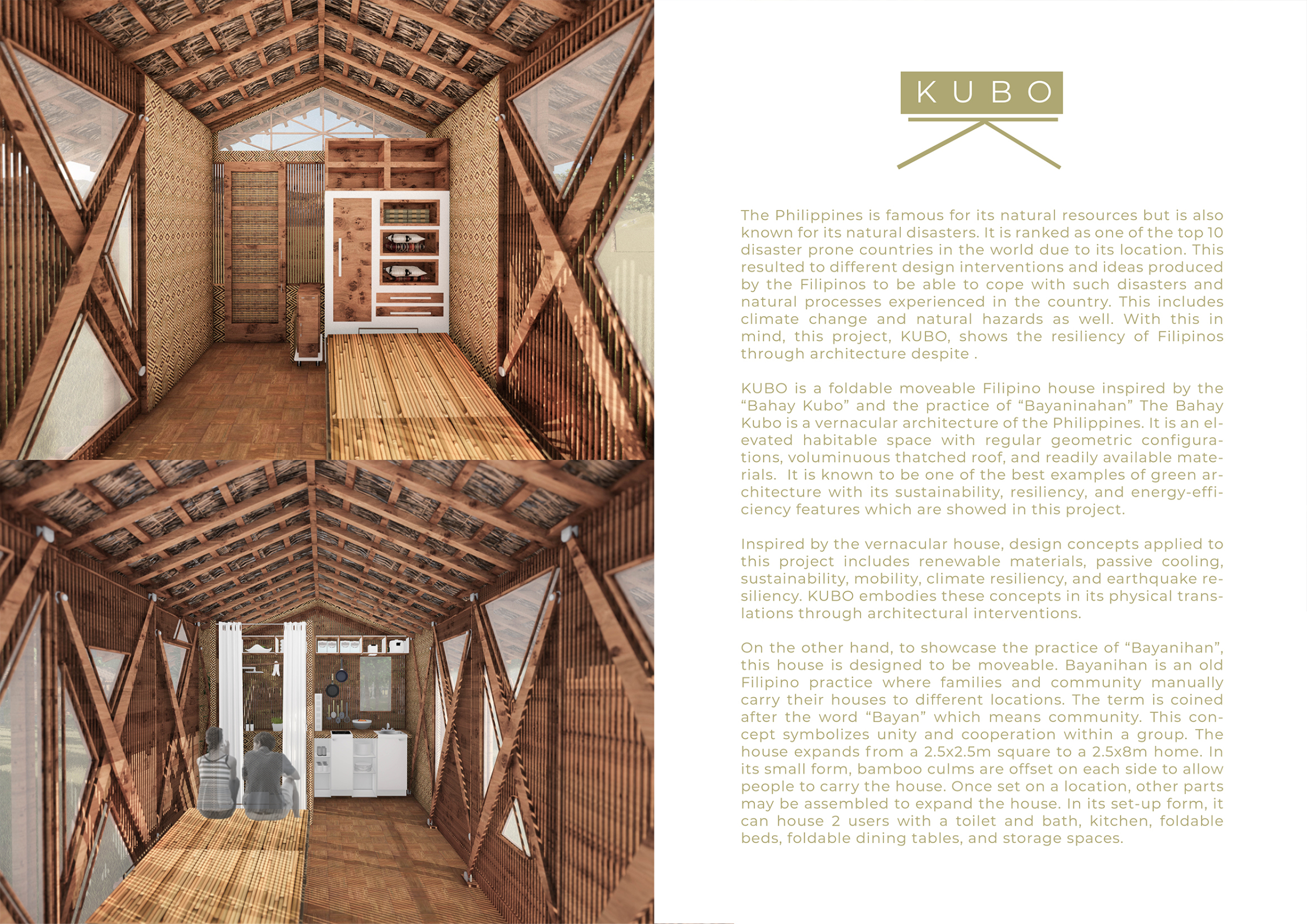 Architecture project // Flexible Bamboo Home Featuring Traditional ...