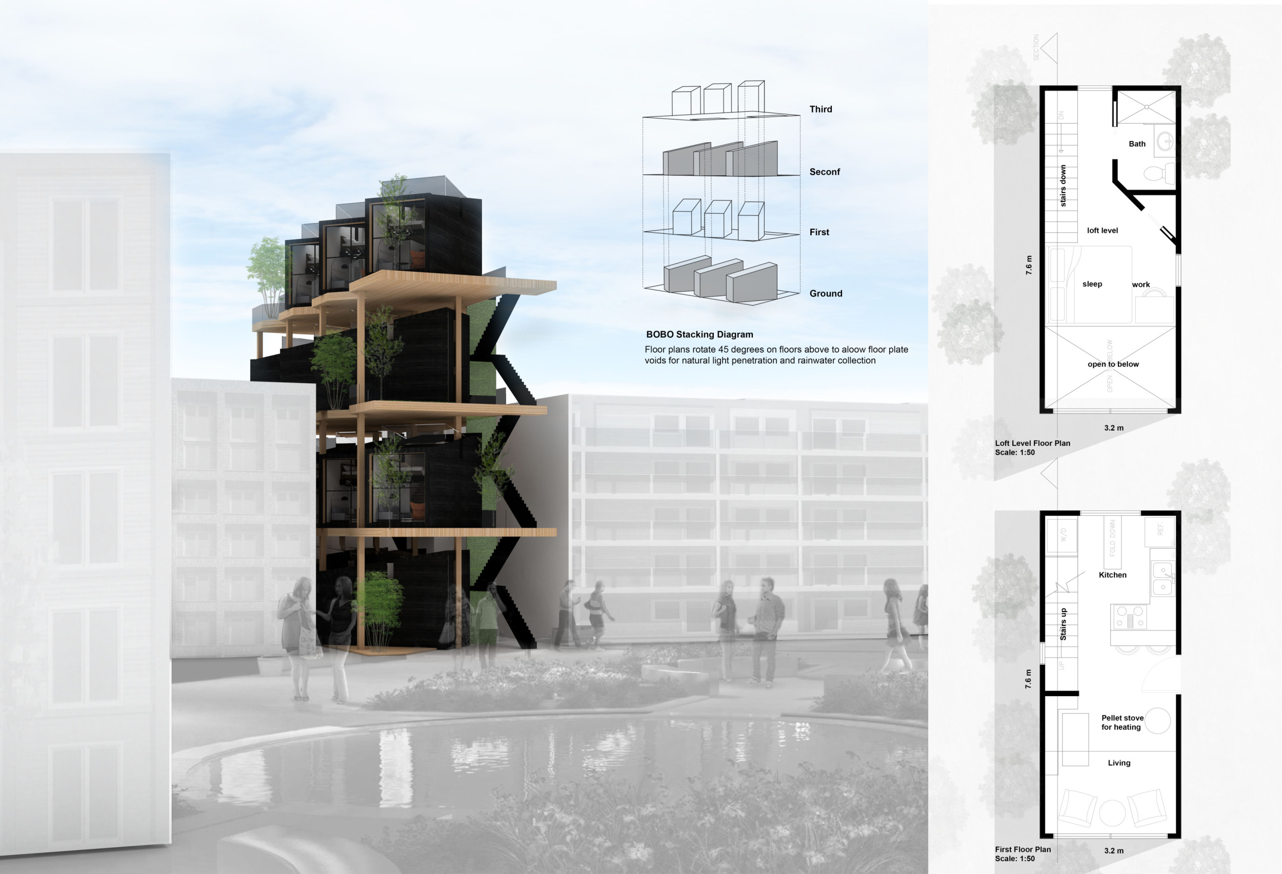 Architecture project // Timber Frame Microhomes with Energy-Generating ...