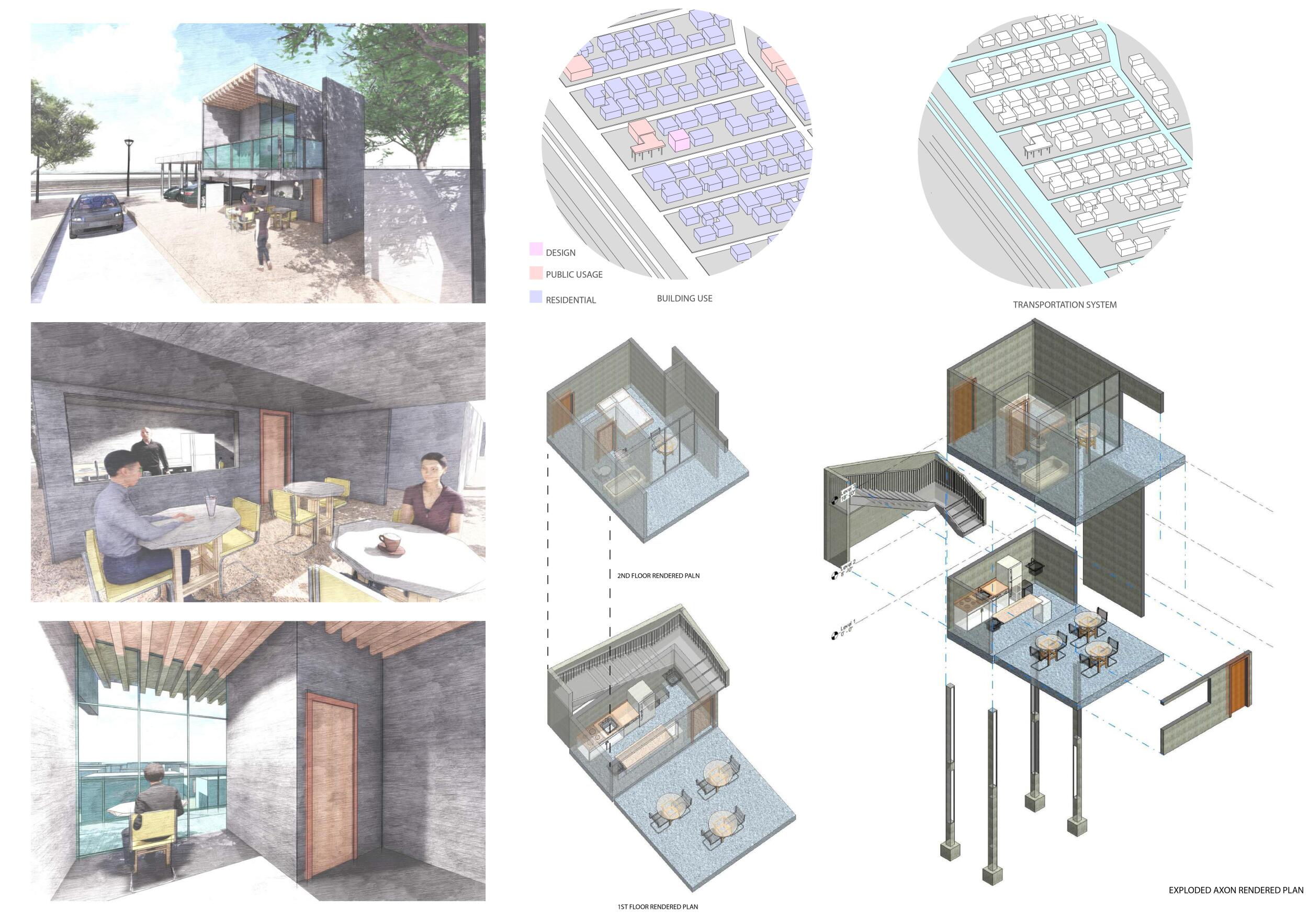 Architecture project // Revitalizing Food Access with Outdoor Community ...