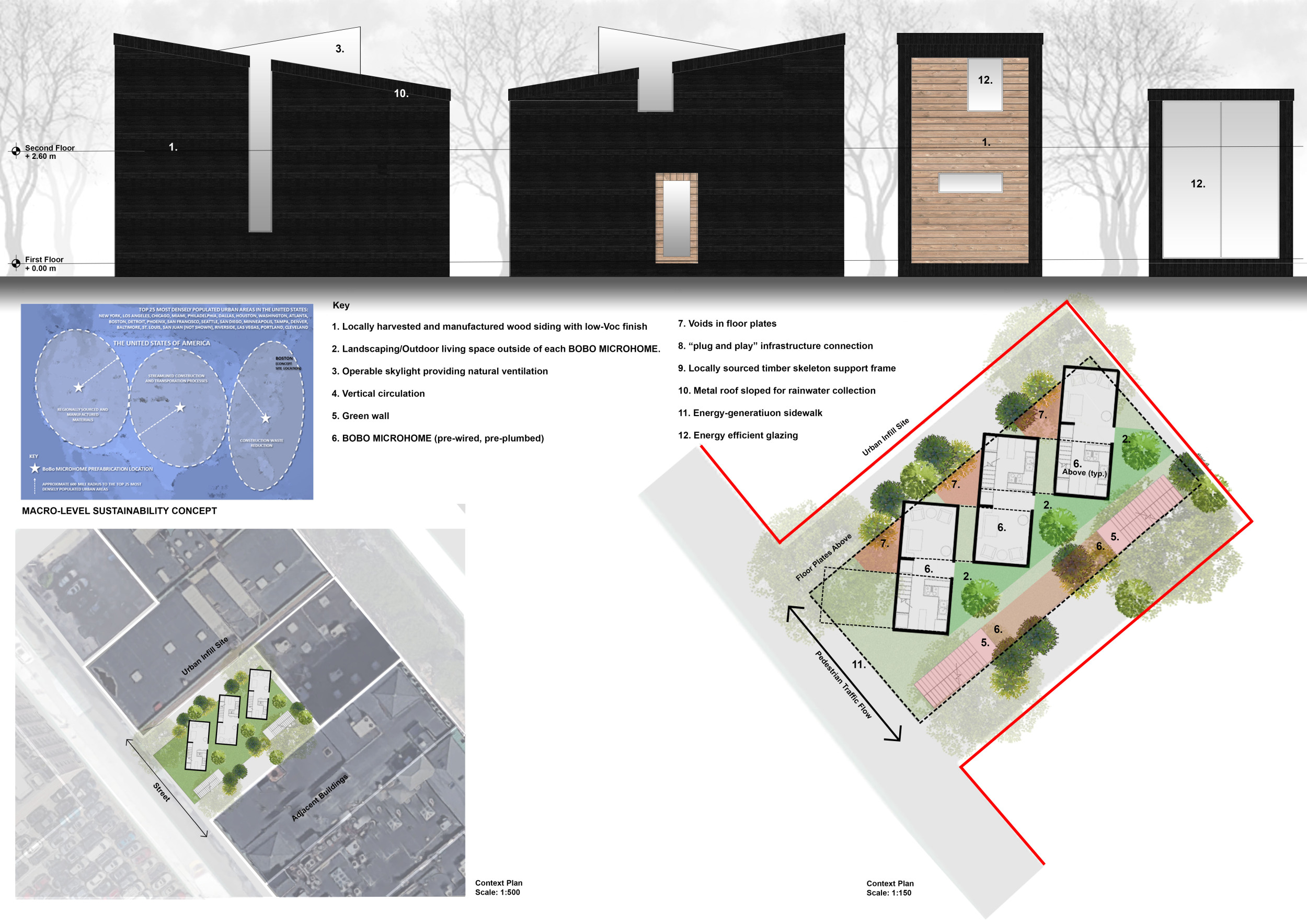 Architecture project // Timber Frame Microhomes with Energy-Generating ...