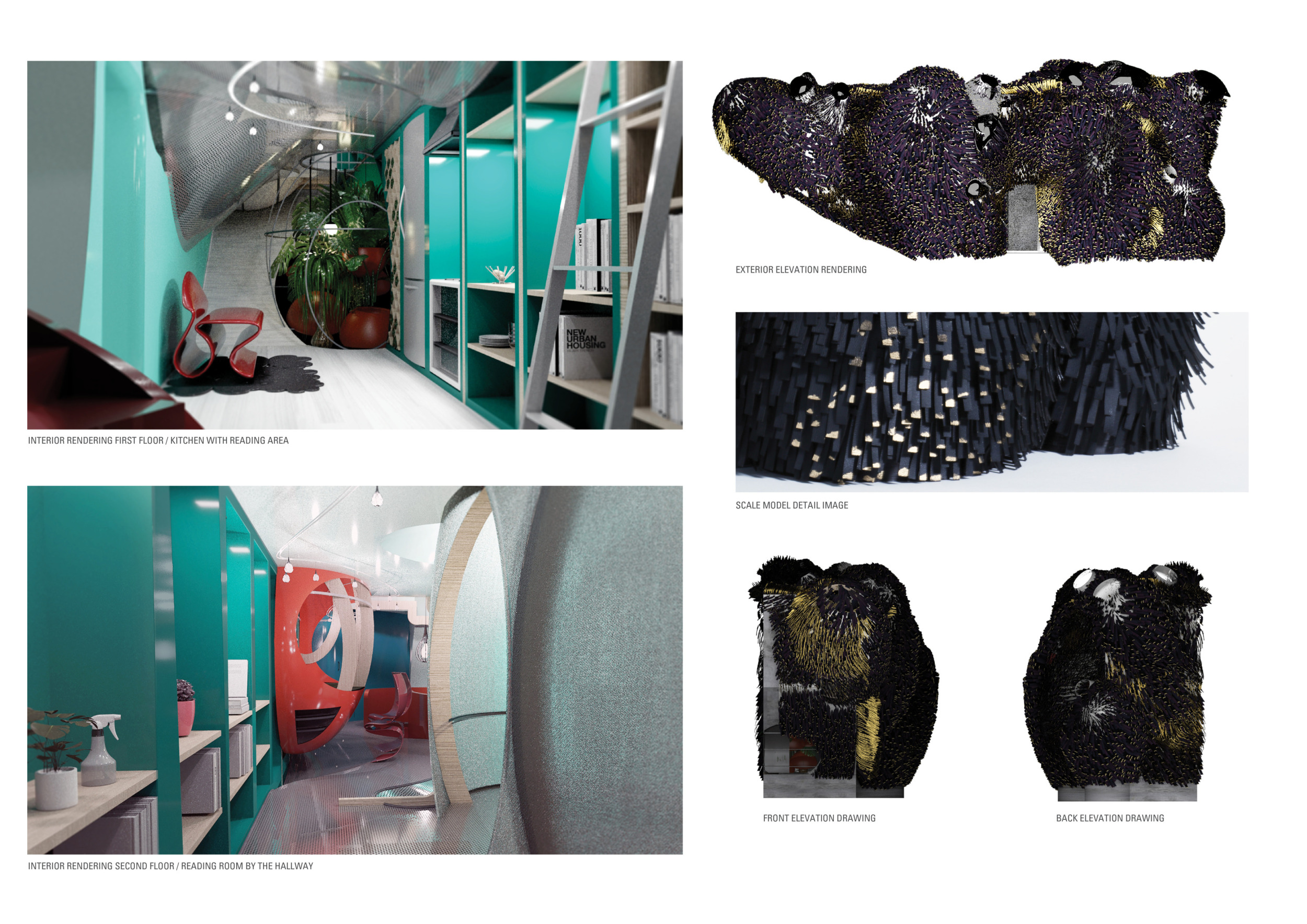 Architecture project // Exploring Light and Space Through Waffle Walls ...