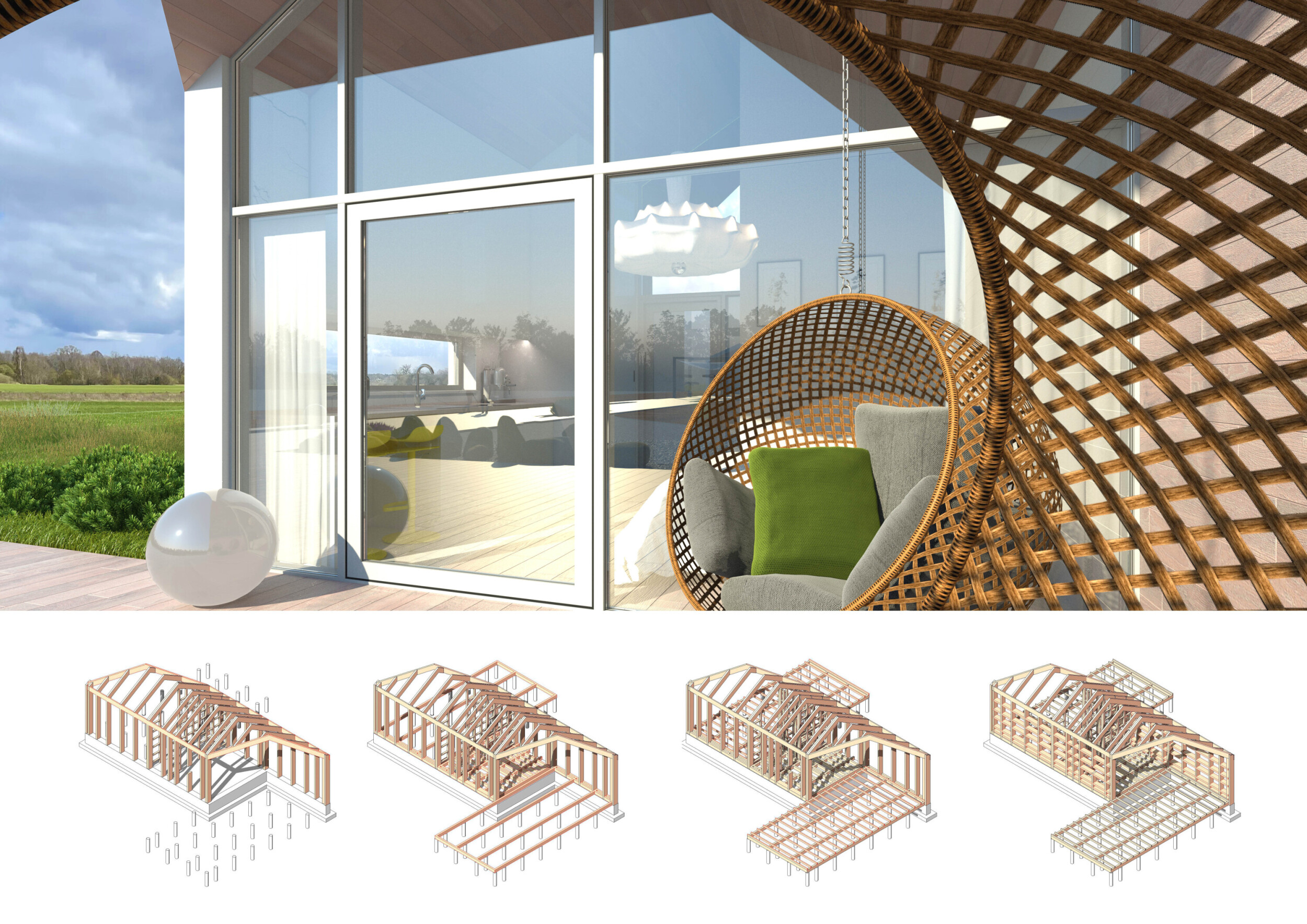 Architecture project // Compact Living with Adaptable Sleeping Options ...