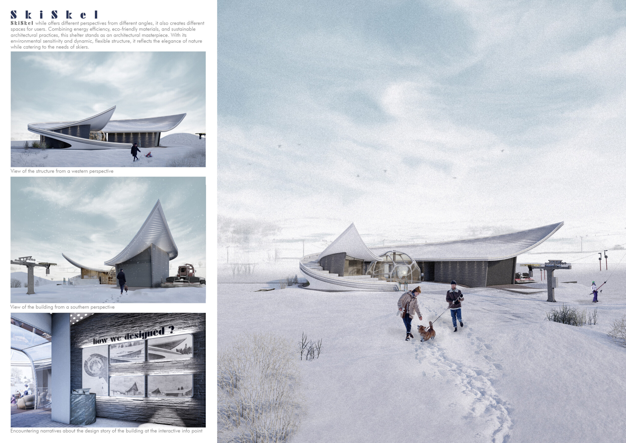 Architecture project // Curvilinear Design Featuring Cross-Laminated ...