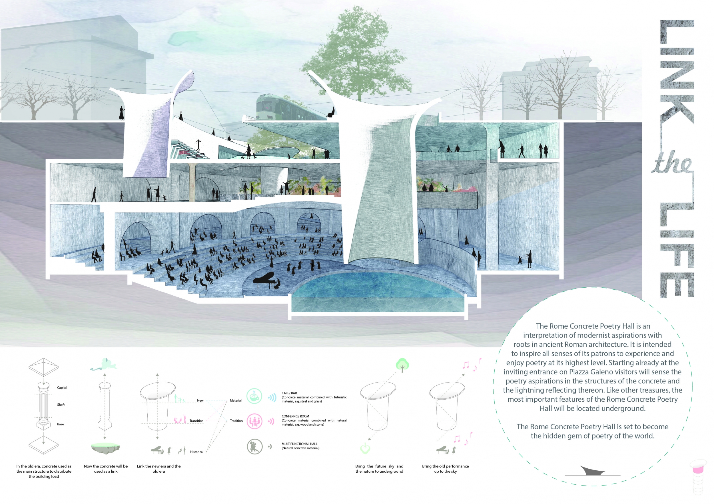 Architecture project // Underground Acoustic Spaces Enhanced by ...