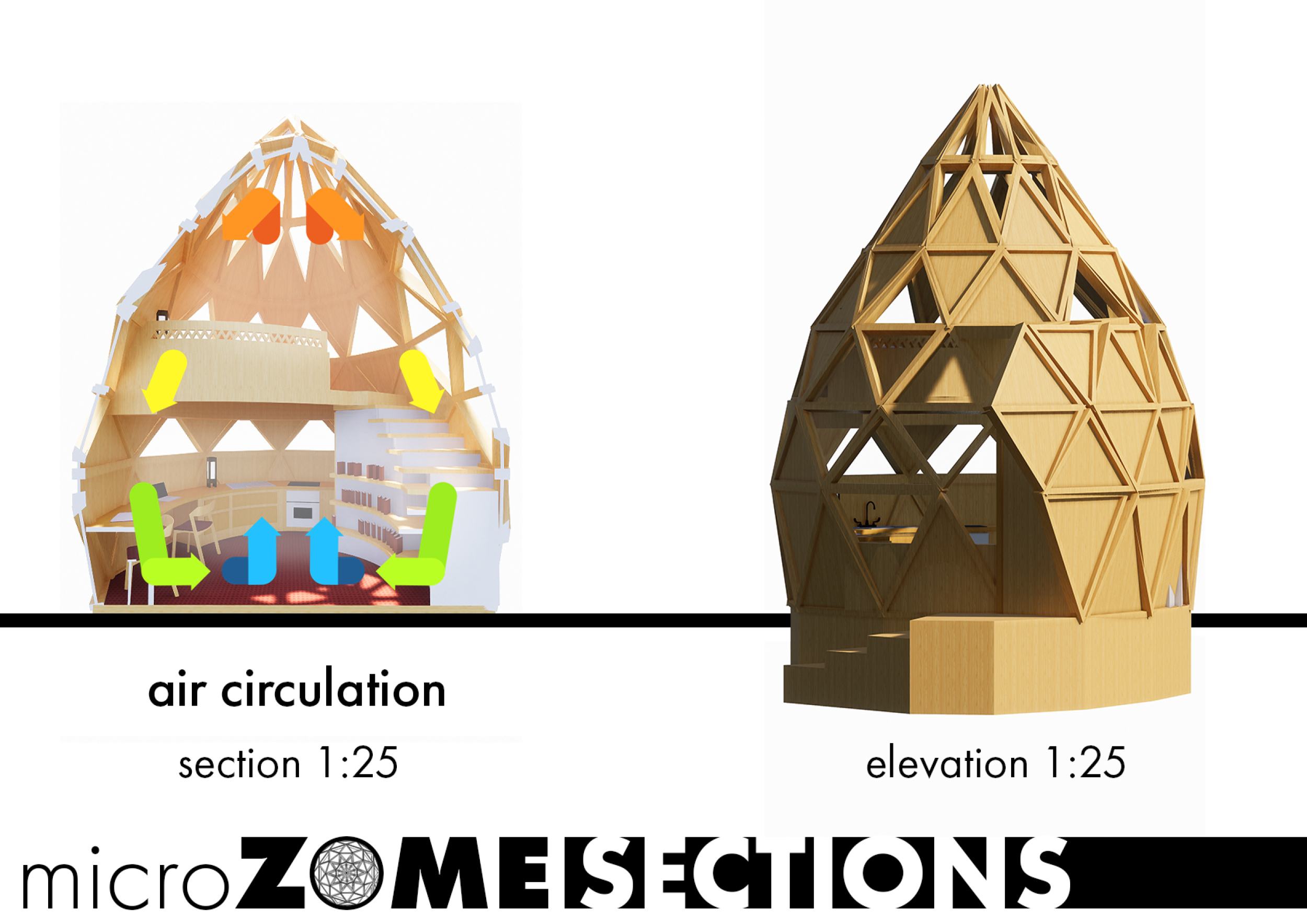 Architecture project // Geometric Versatility in Efficient Space ...