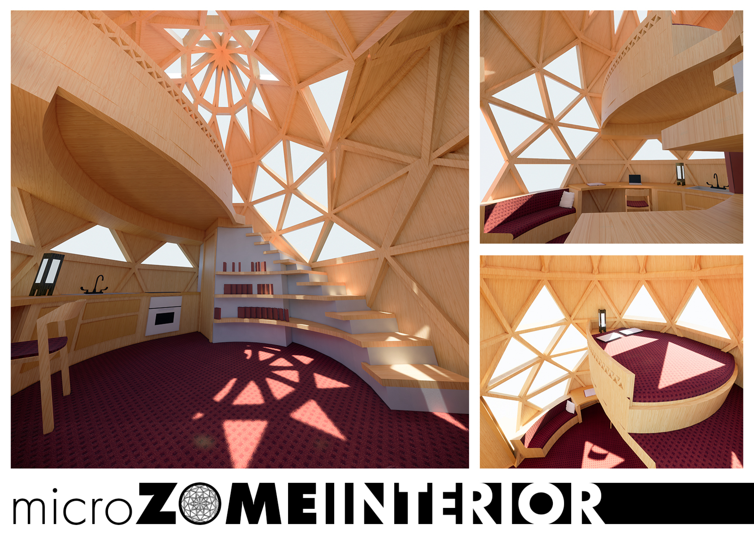 Architecture project // Geometric Versatility in Efficient Space ...