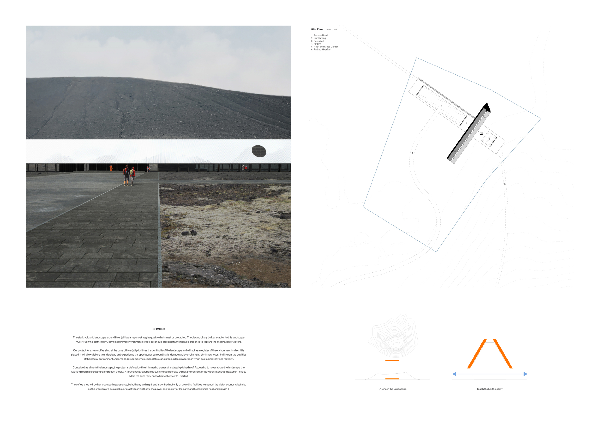 Architecture project // Hovering Roofs and Circular Apertures in a ...