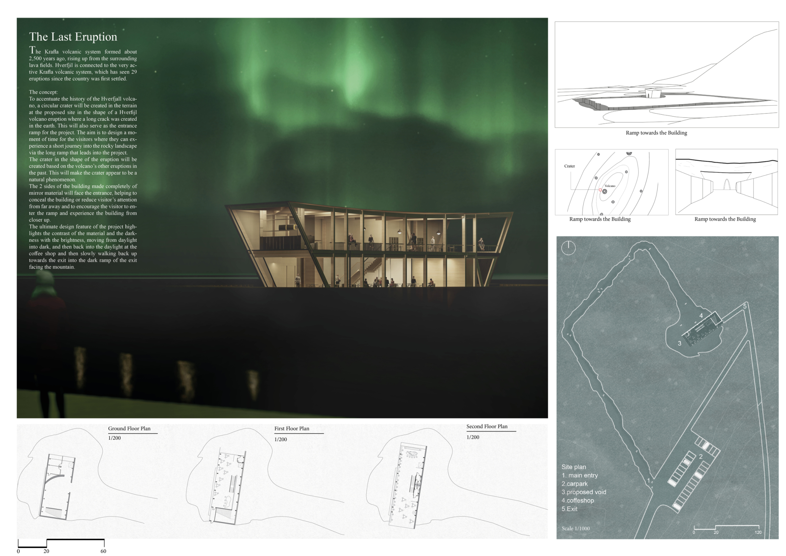 Architecture project // Reflective Glass and Local Stone Embrace ...