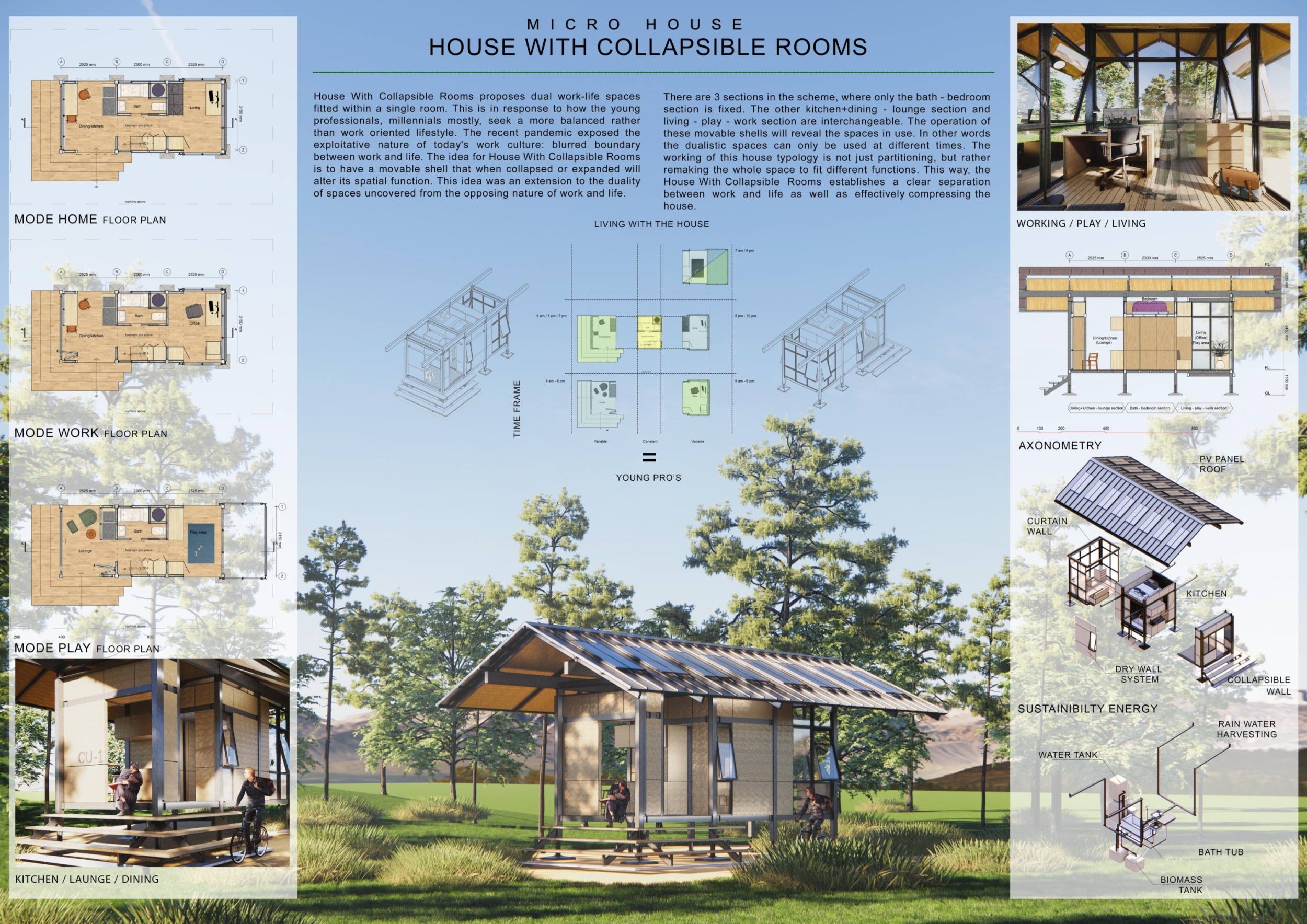 Architecture project // Movable Shells Creating Flexible Living Spaces ...