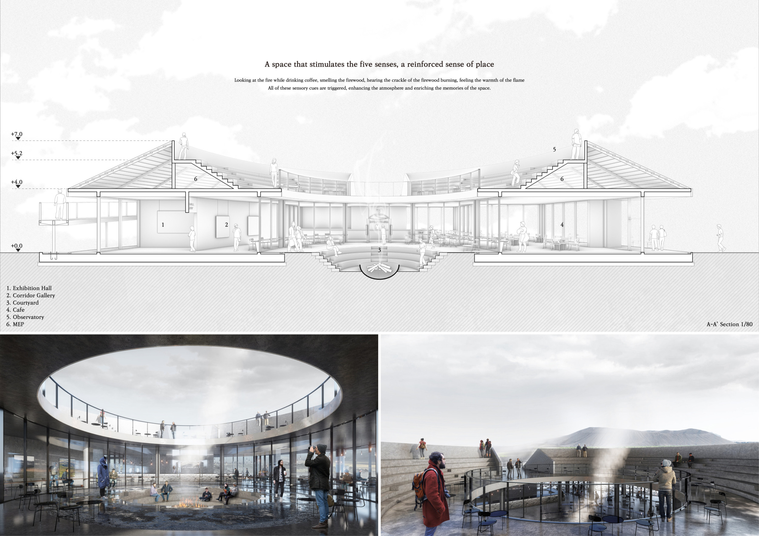 Architecture project // Circular Ramp Design Enhancing Community ...