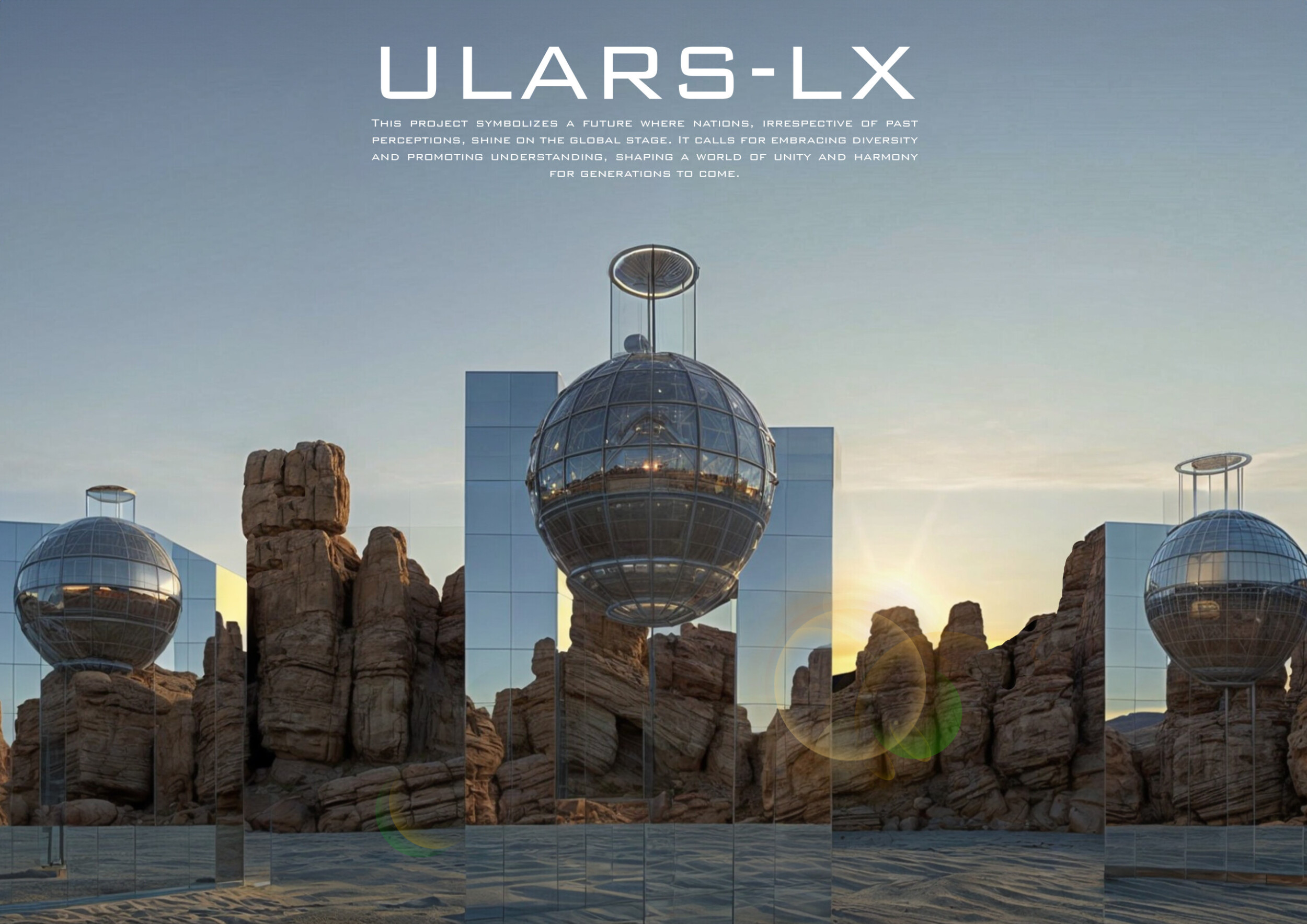 Architecture project // Reflective Spheres and Atmospheric Water ...
