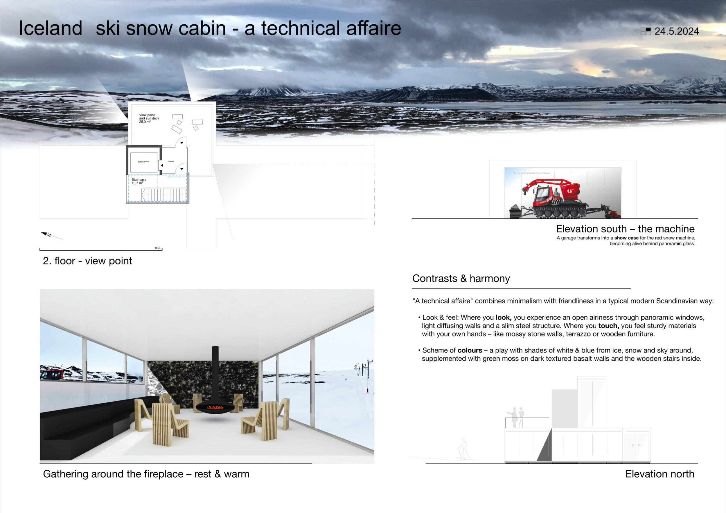Architecture project // Thermal Efficiency and Transparency in a ...