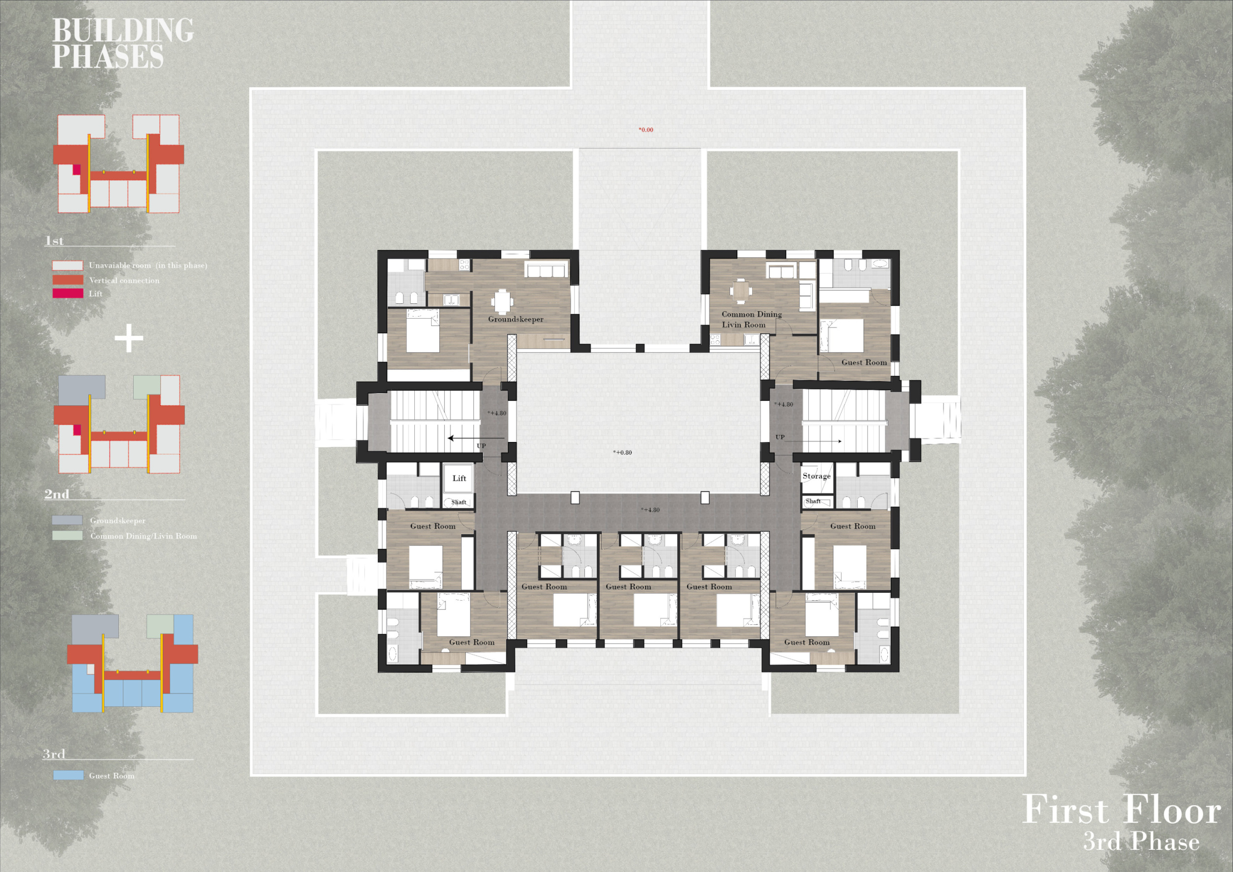 Architecture project // Restored Theatre and X-LAM Structure Transform ...