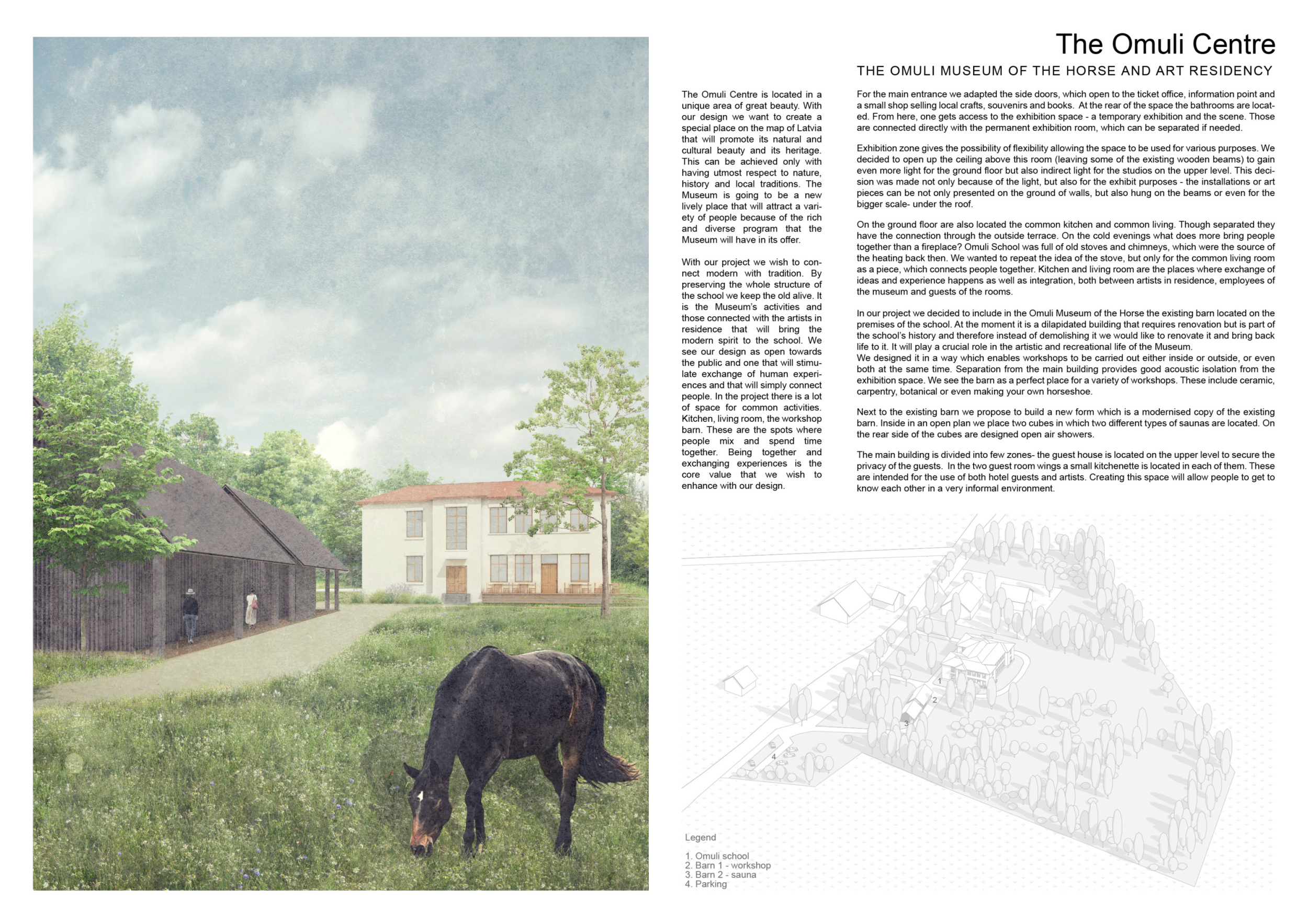 Architecture project // Revitalized Barn with Clay Plaster and ...
