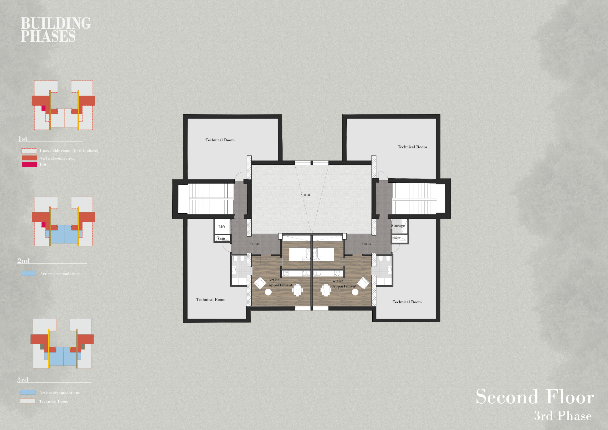 Architecture project // Restored Theatre and X-LAM Structure Transform ...