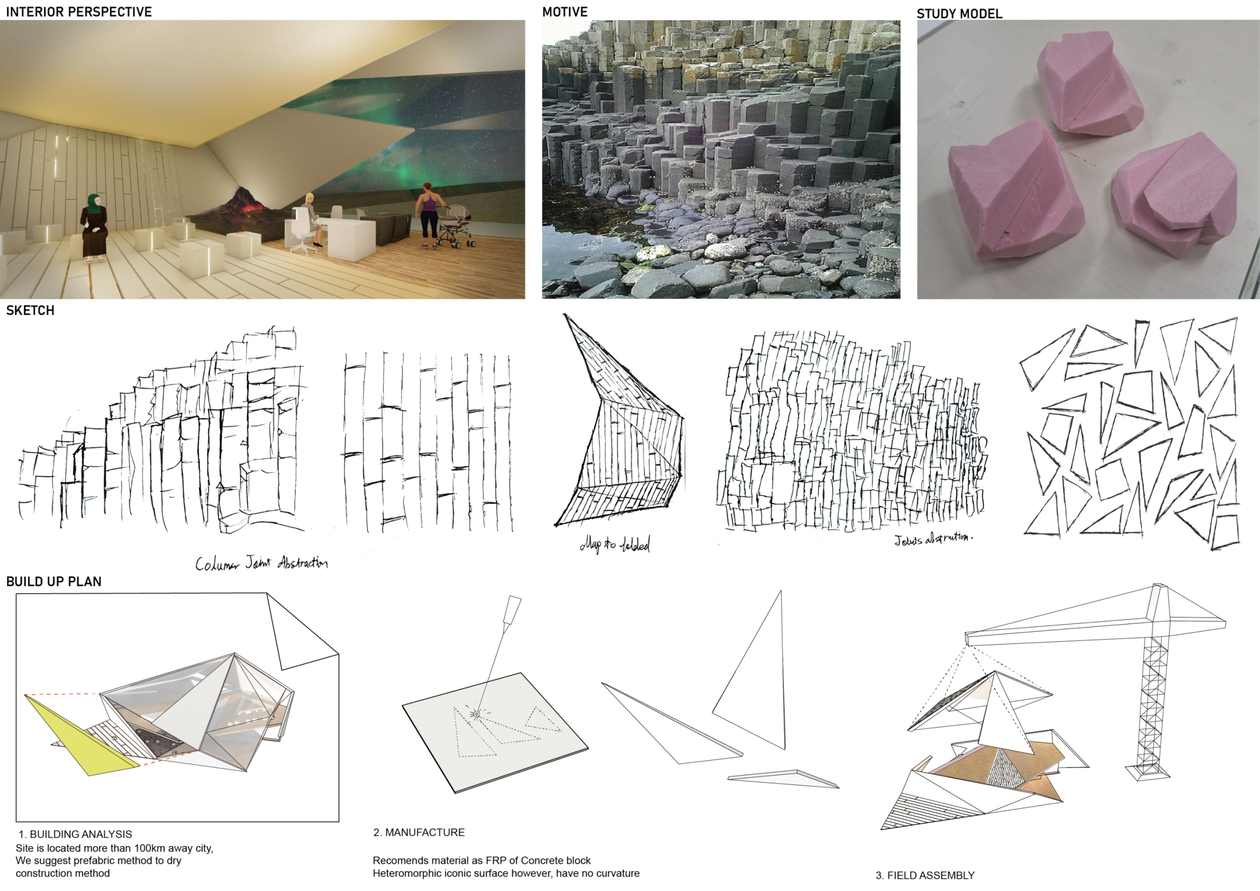 Architecture project // Volcanic-Inspired FRP Structure Enhancing ...