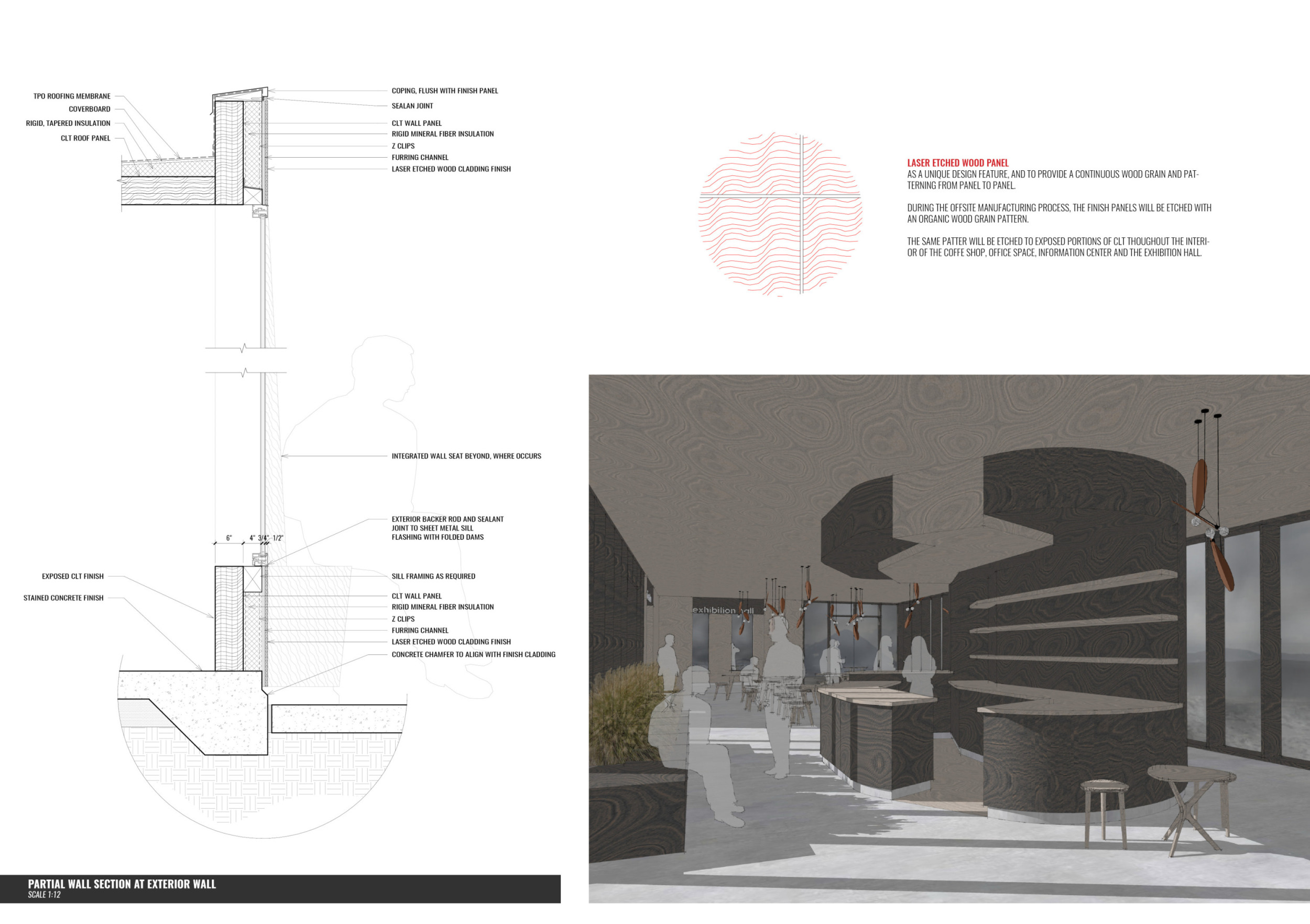 Architecture project // Cross-Laminated Timber Structure Evoking ...