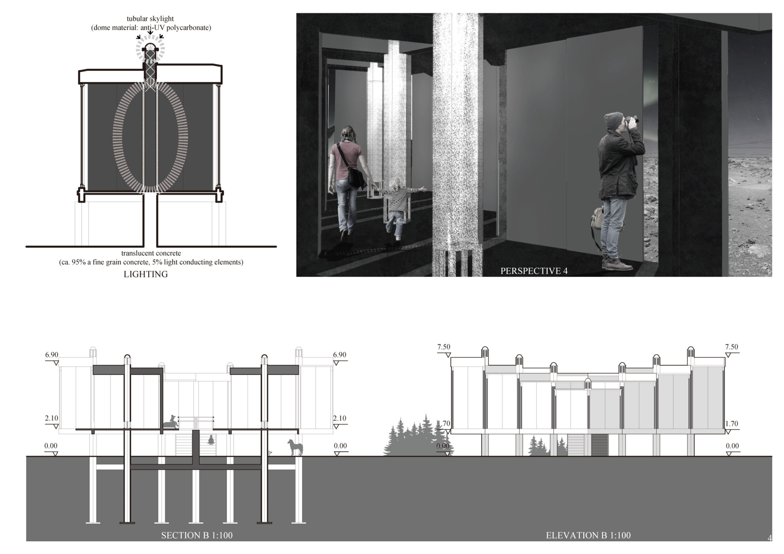 Architecture project // Basalt and Porous Stone Blending with Icelandic ...
