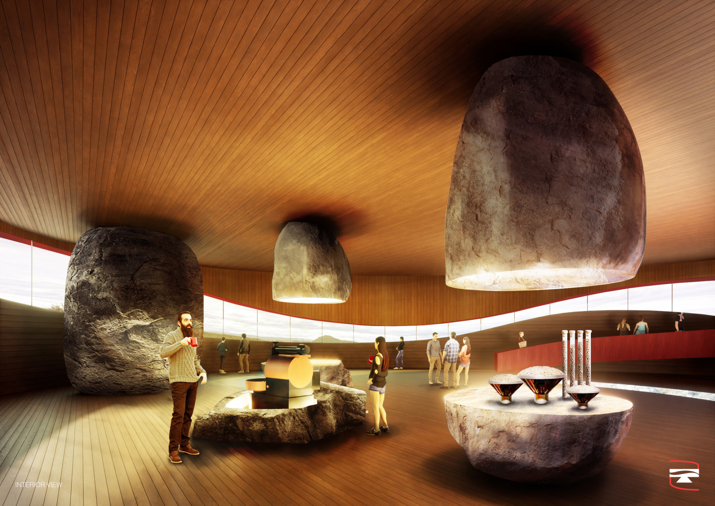 Architecture project // Suspended Spaces and Tectonic Forms in a ...