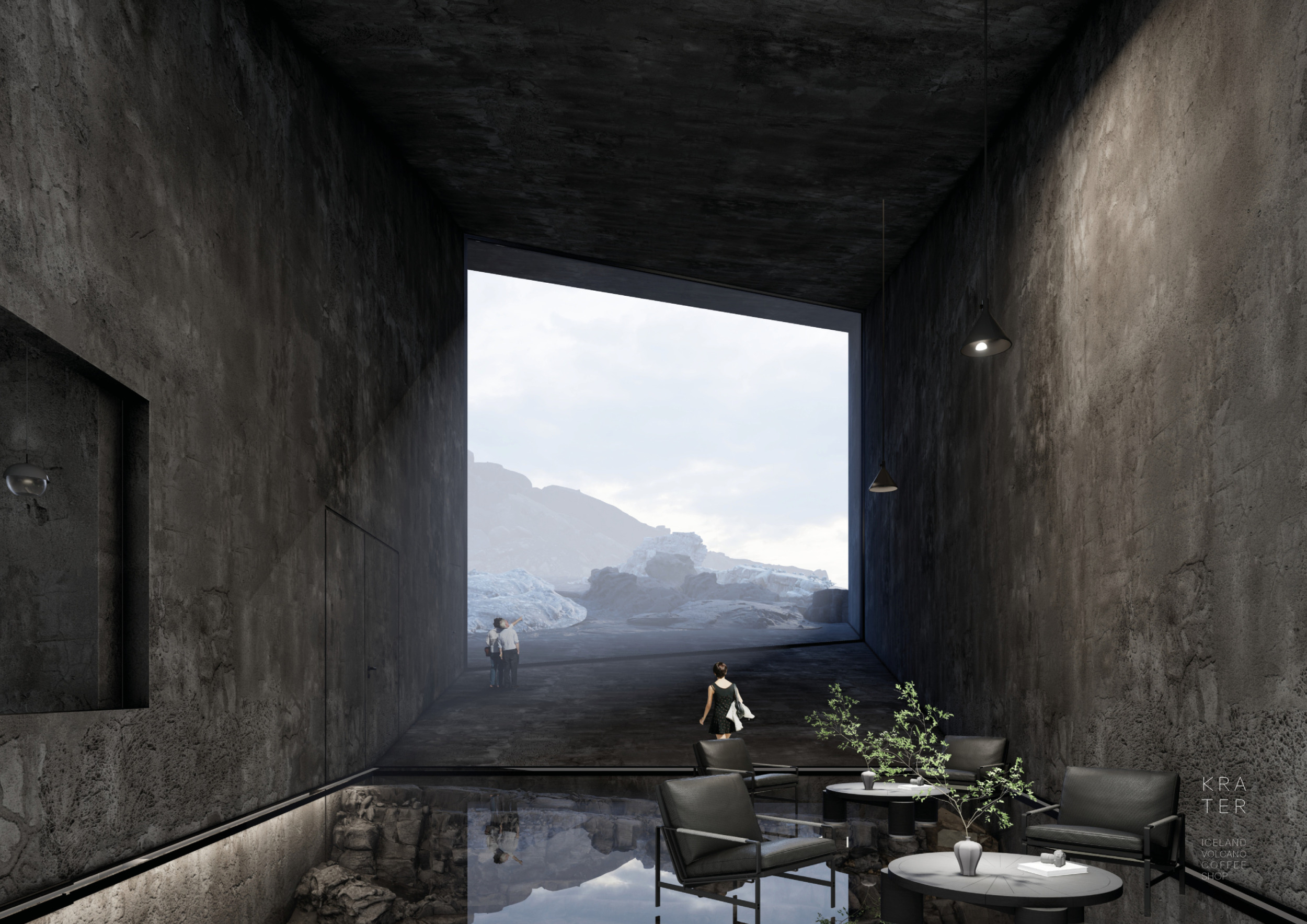 Architecture project // Volcanic Experience Enhanced by Transparent ...