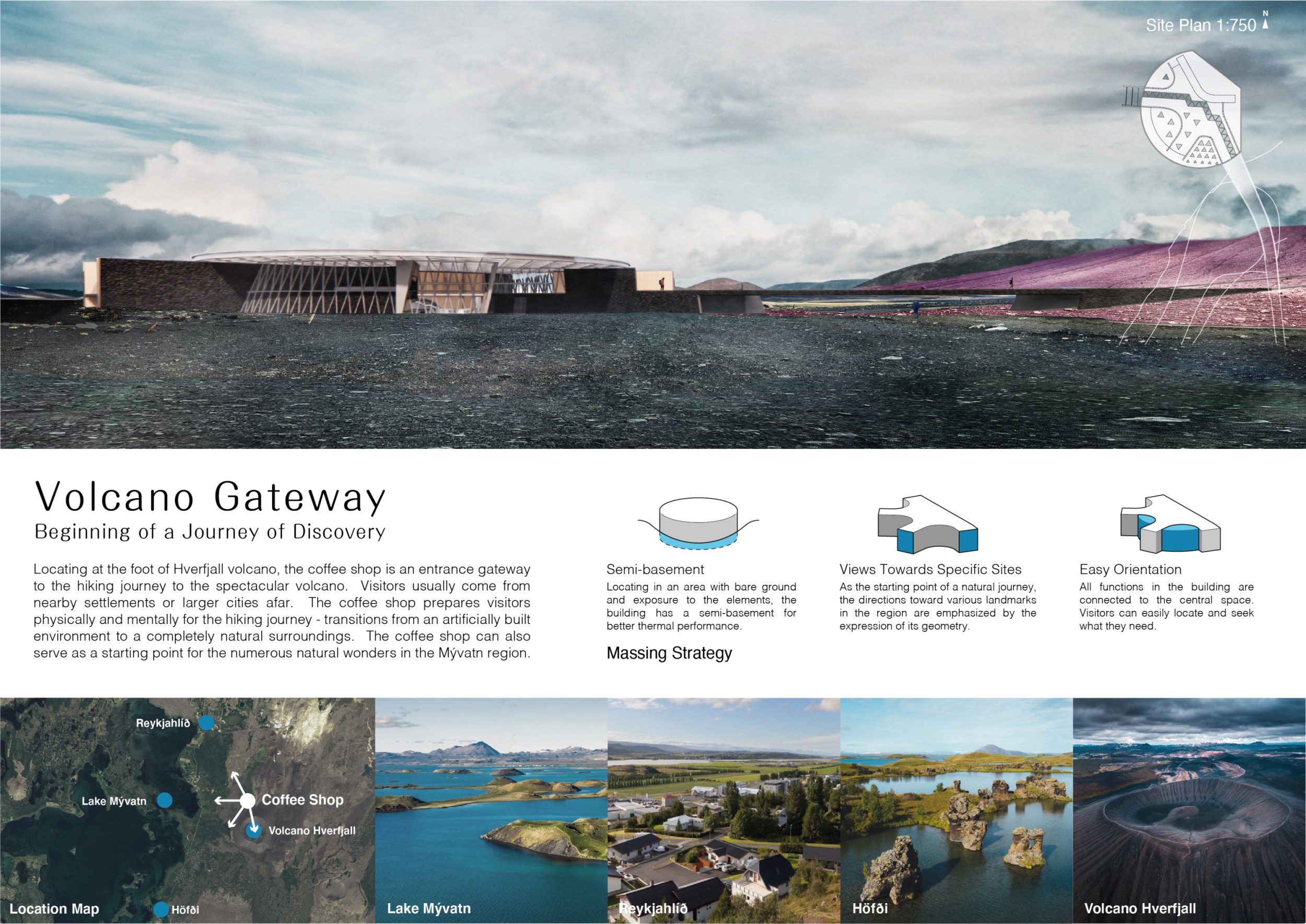 Architecture project // Elevated Walkway Connecting Double-Wall ...