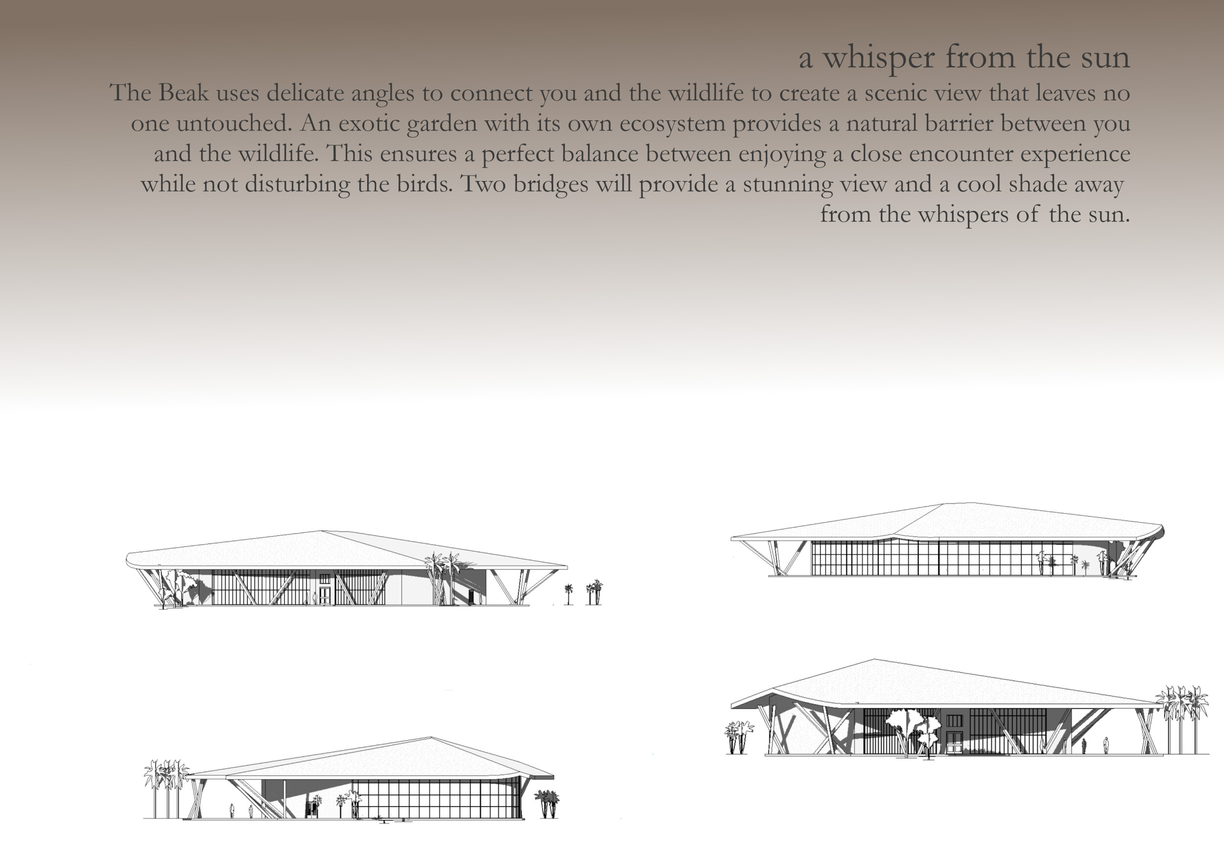 Architecture projects - wildlife // Buildner